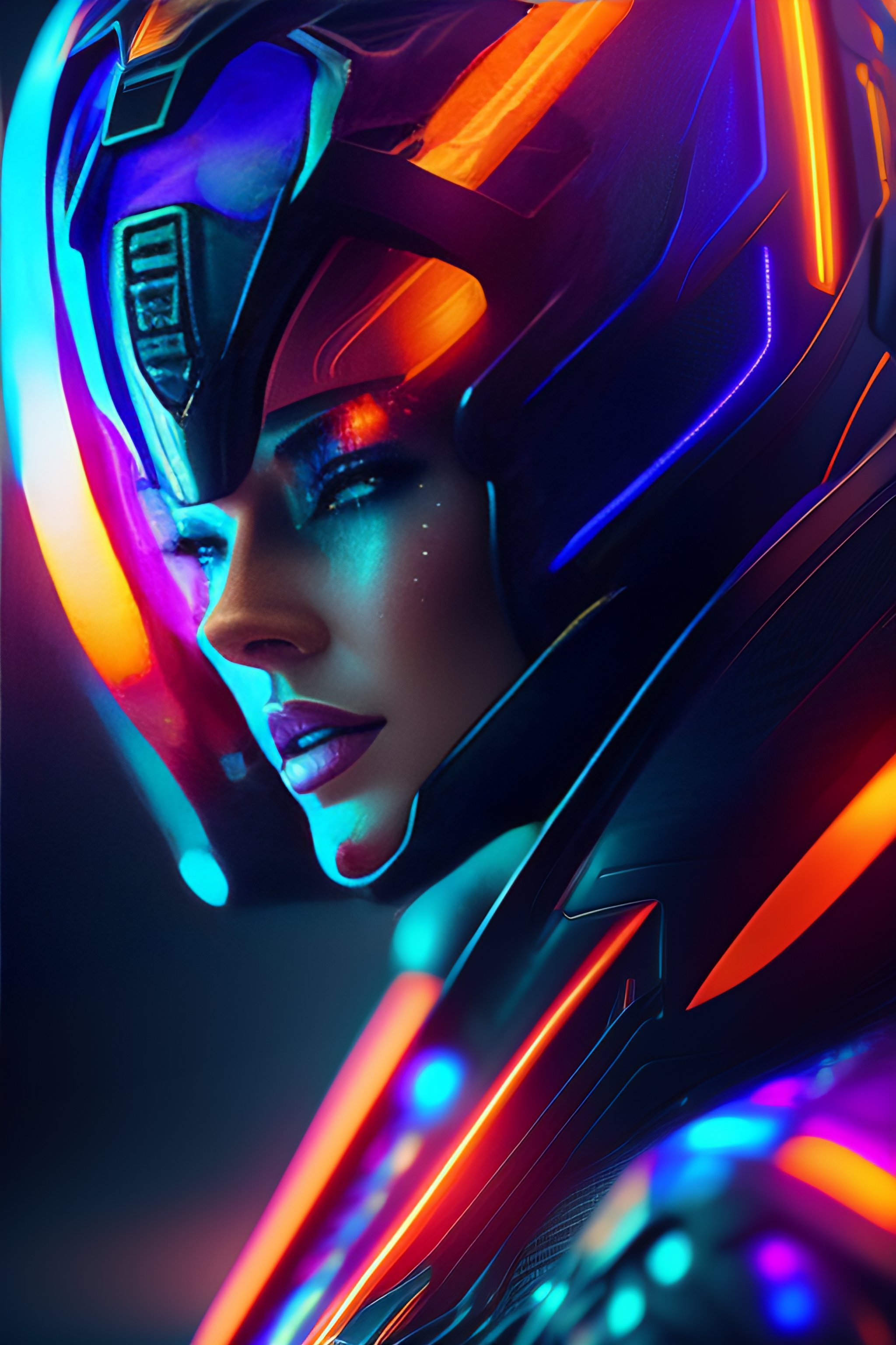 Lexica - Psychedelic tron legacy organic cyborg, hyper realistic ...