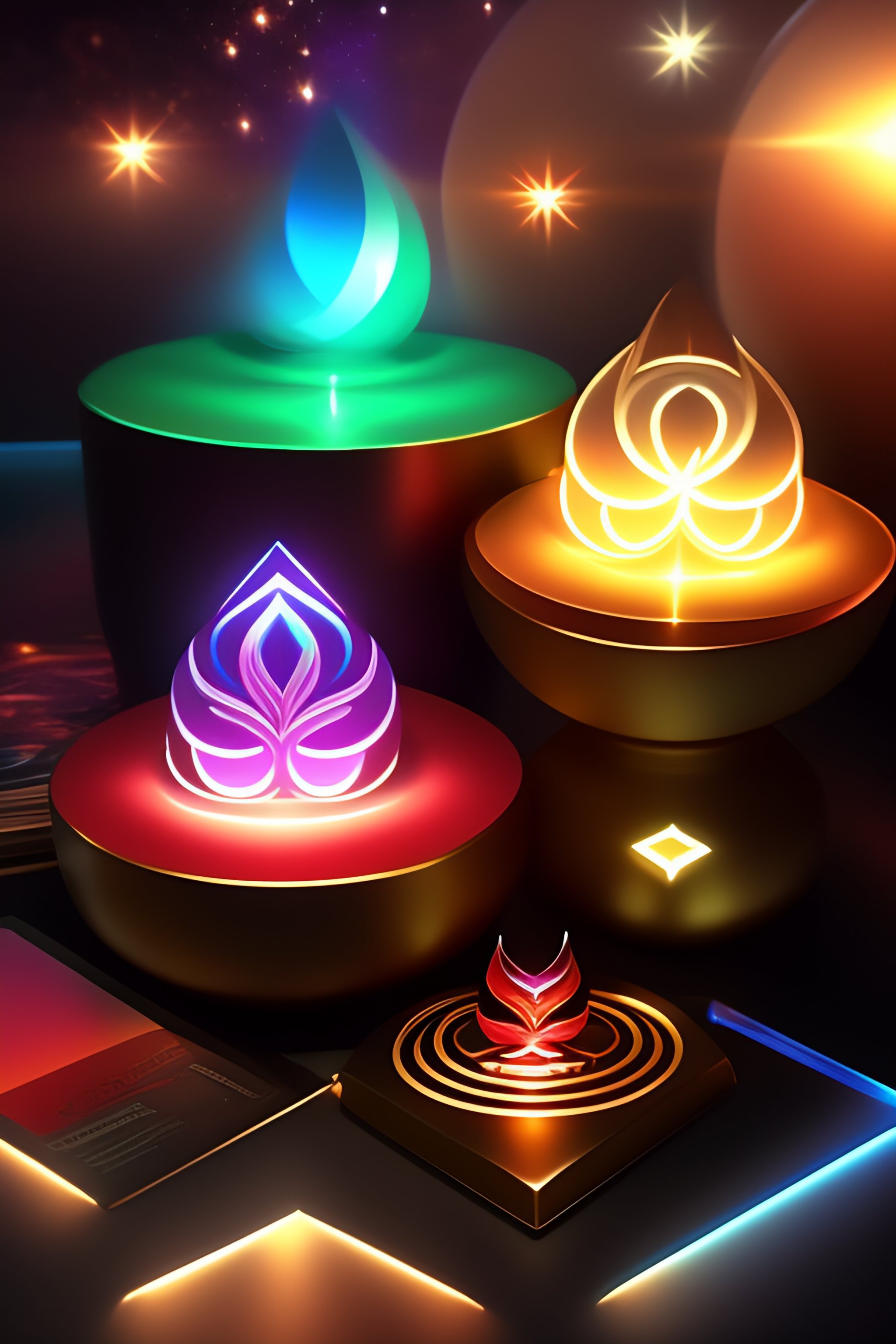 Lexica - TCG symbol light creatures