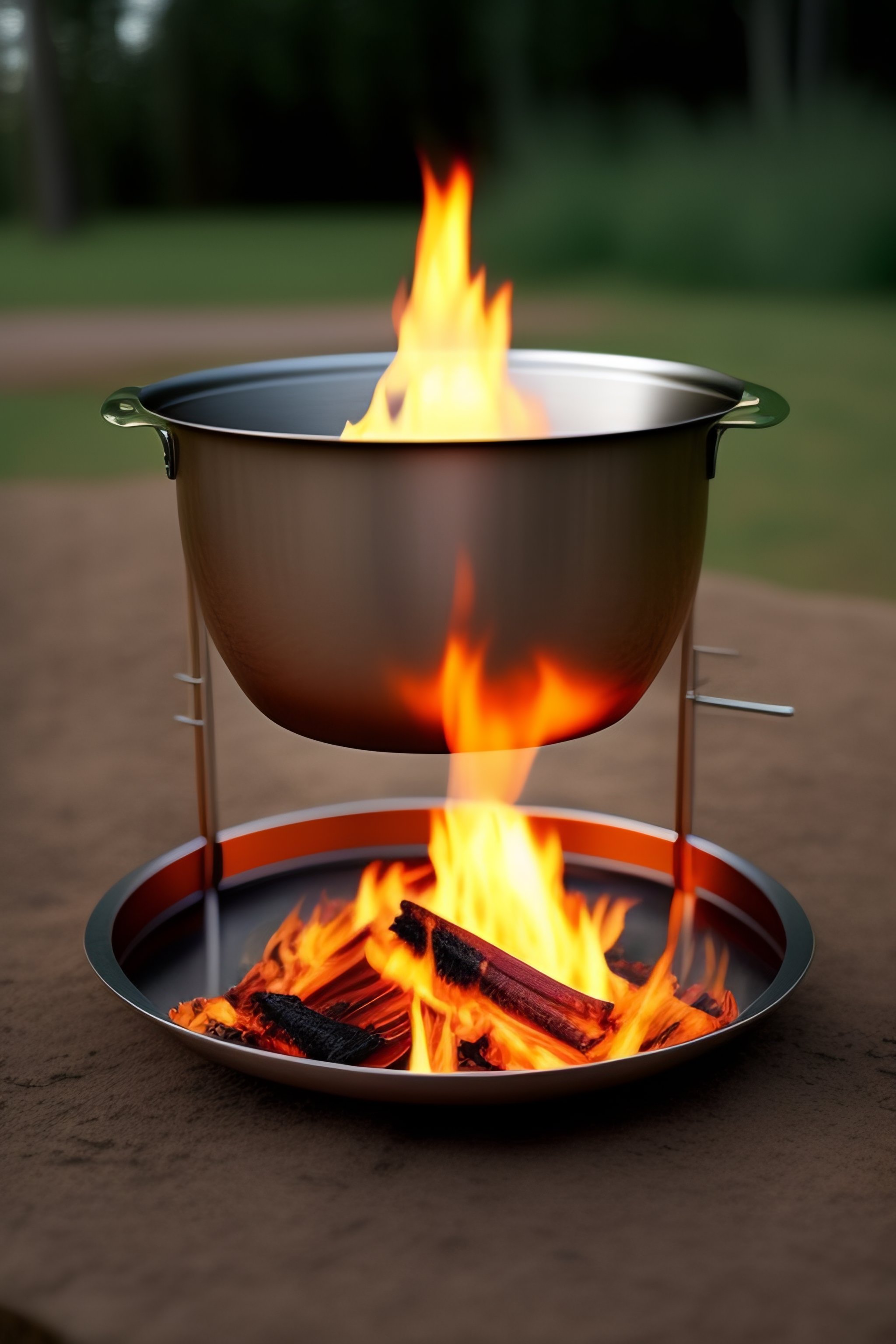 Lexica - Design an image of a fire scale with dimensions of 1 meter by ...