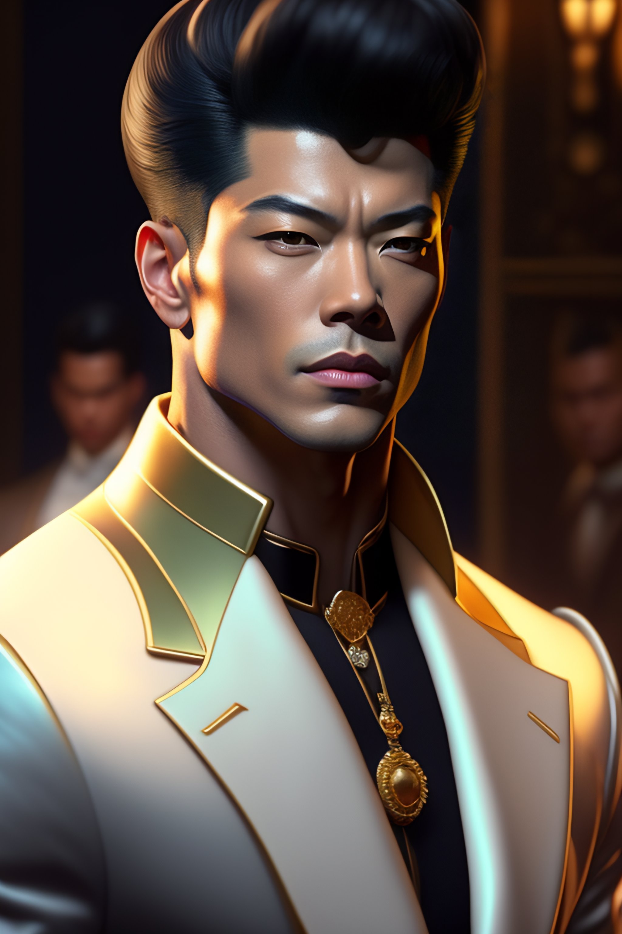 Lexica - Josuke Higashikata, realistic, detailed, centered, digital ...