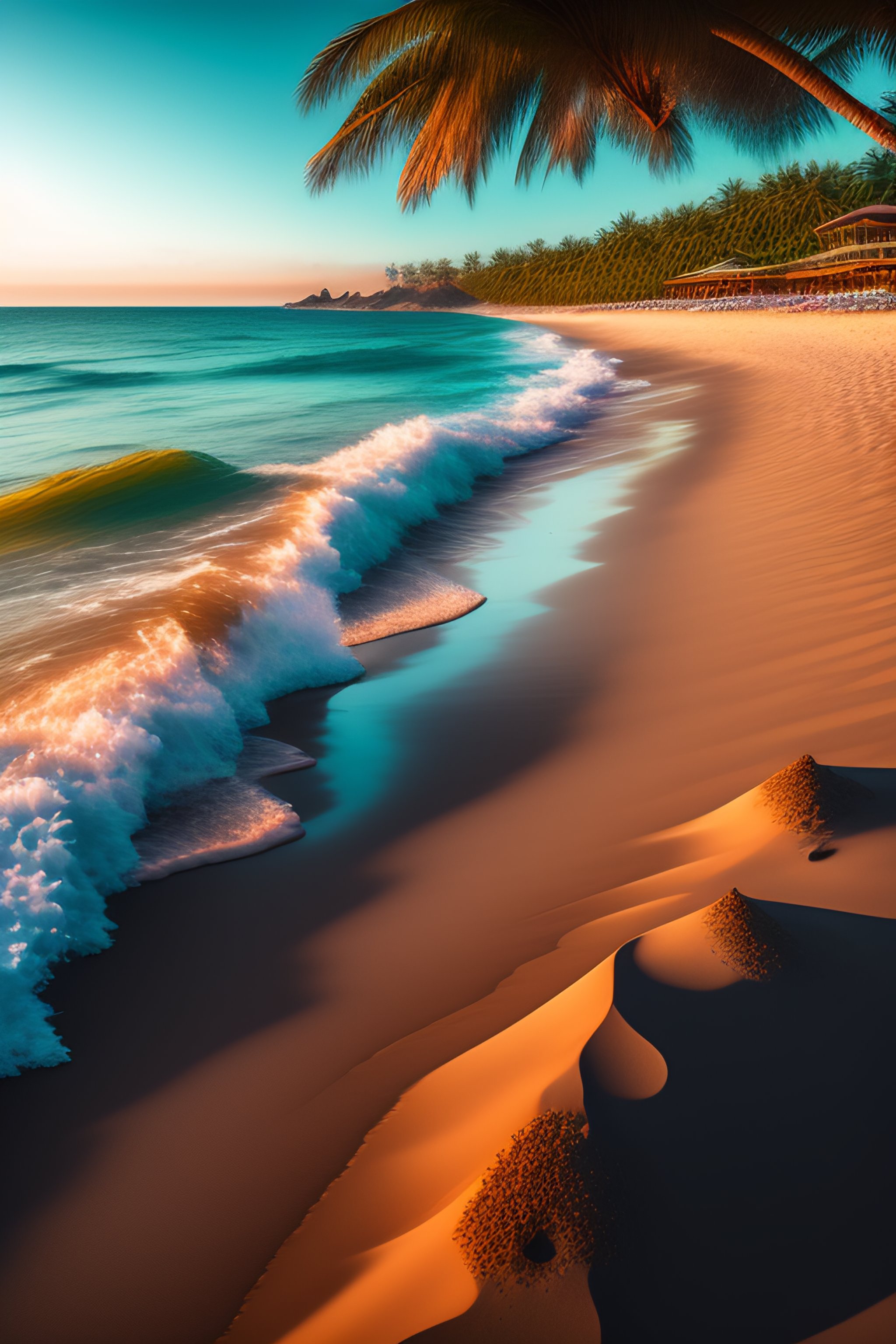 Lexica - All things beach related 4K intricately detailed