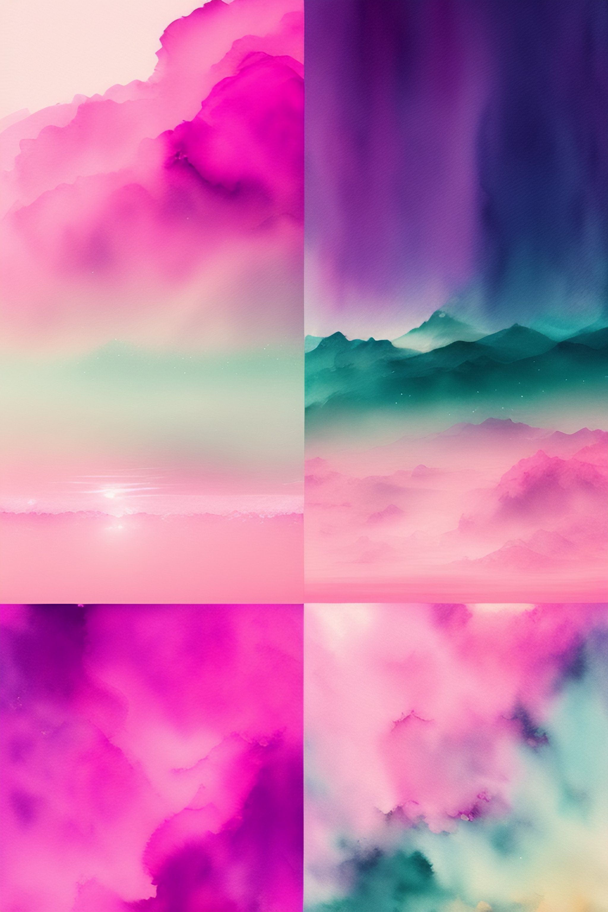 Lexica - Watercolor effect texture, pink pastel colors