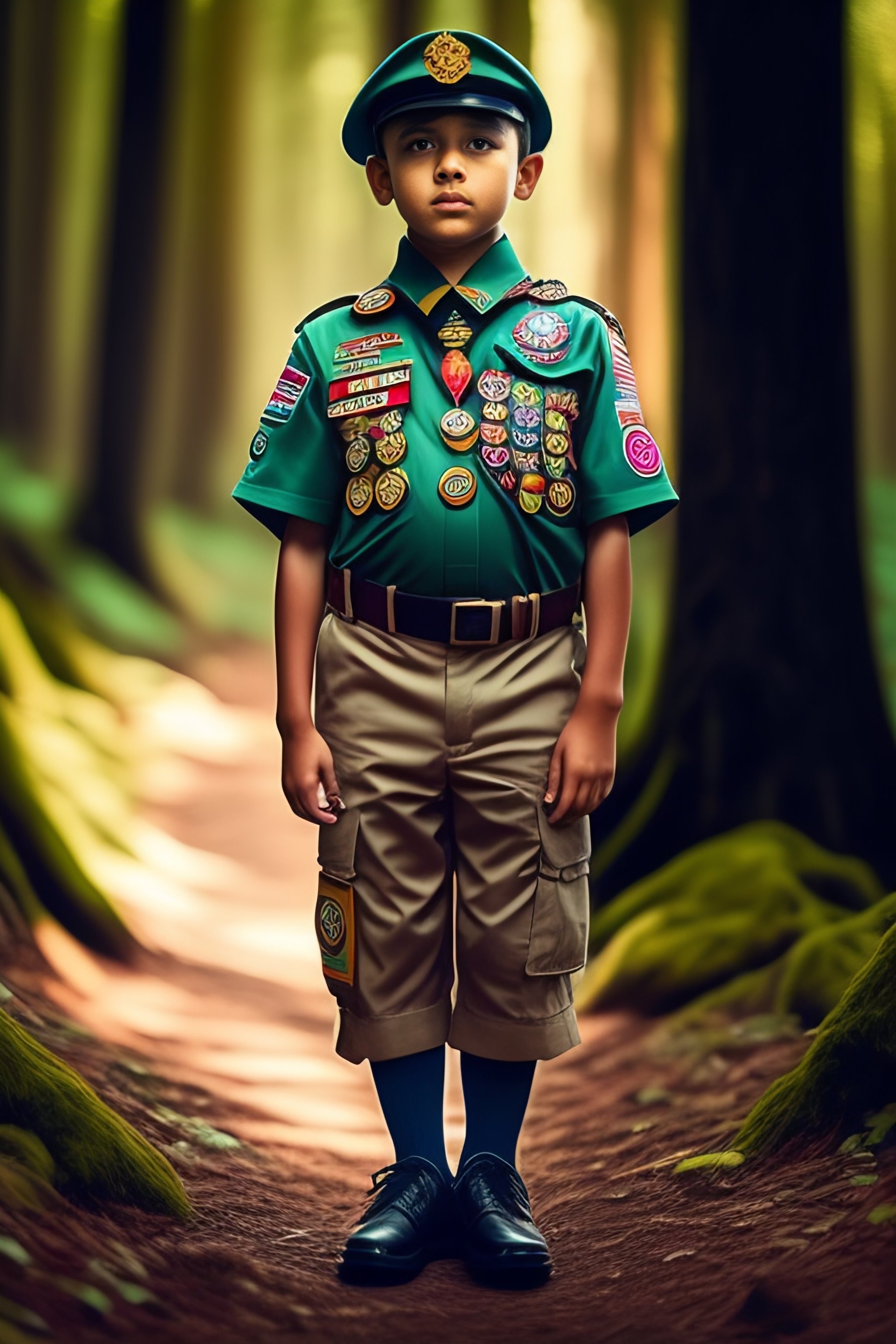 Lexica - Una niña vestida de boy scout, un profesor vestido de ...