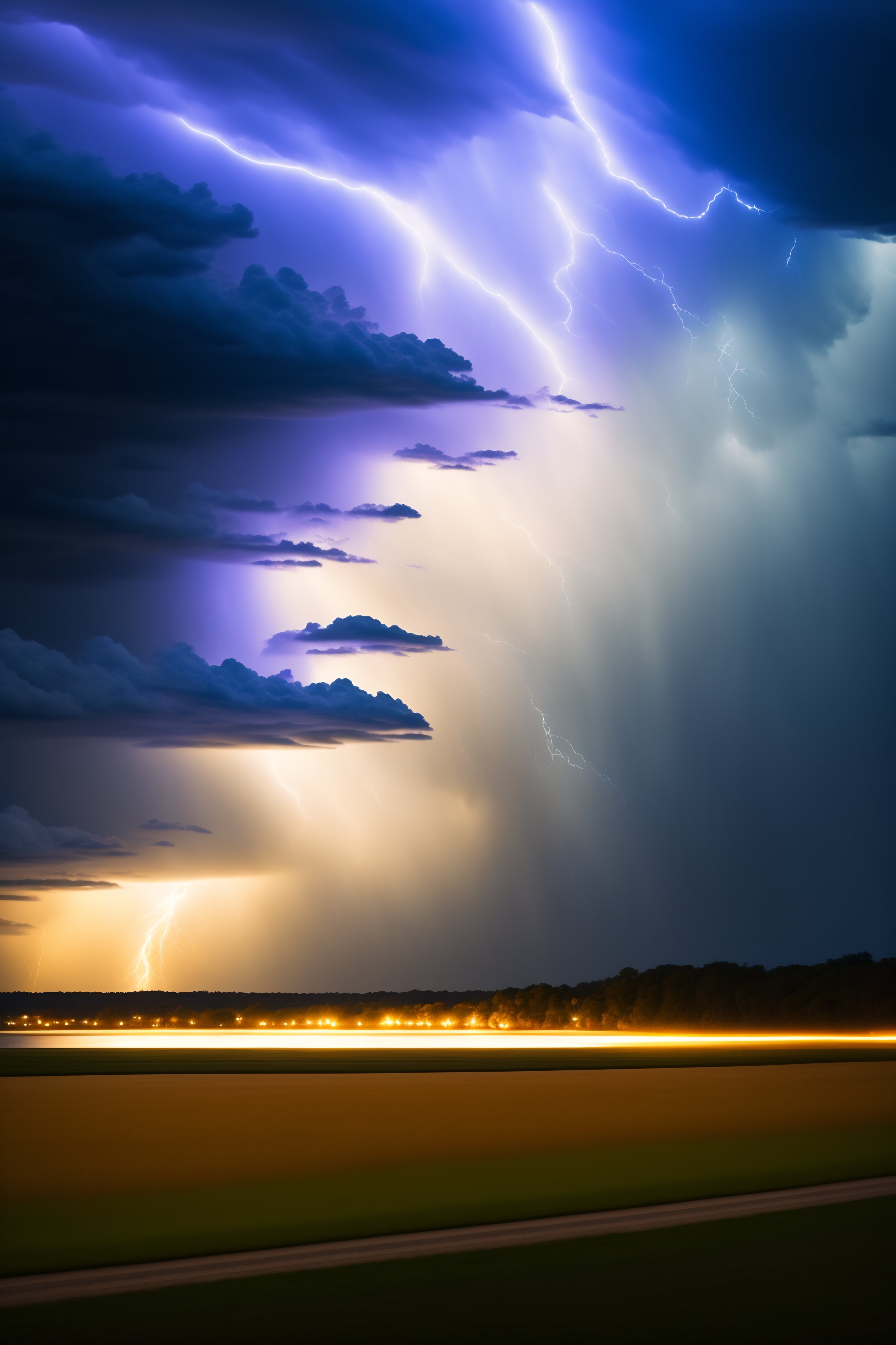 Lexica - A lightening storm in a 1970s style