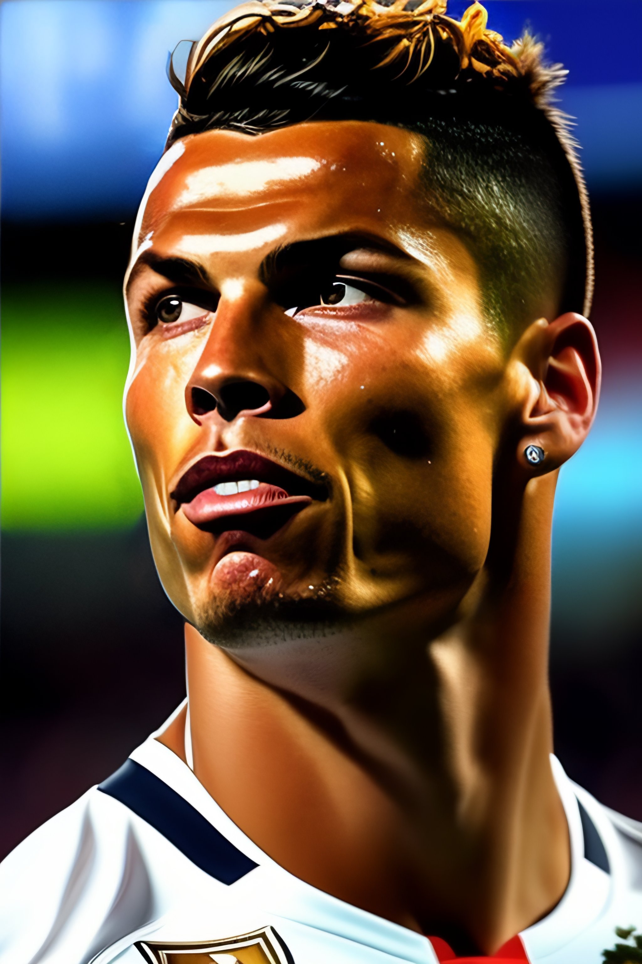 Lexica - Ronaldo crying