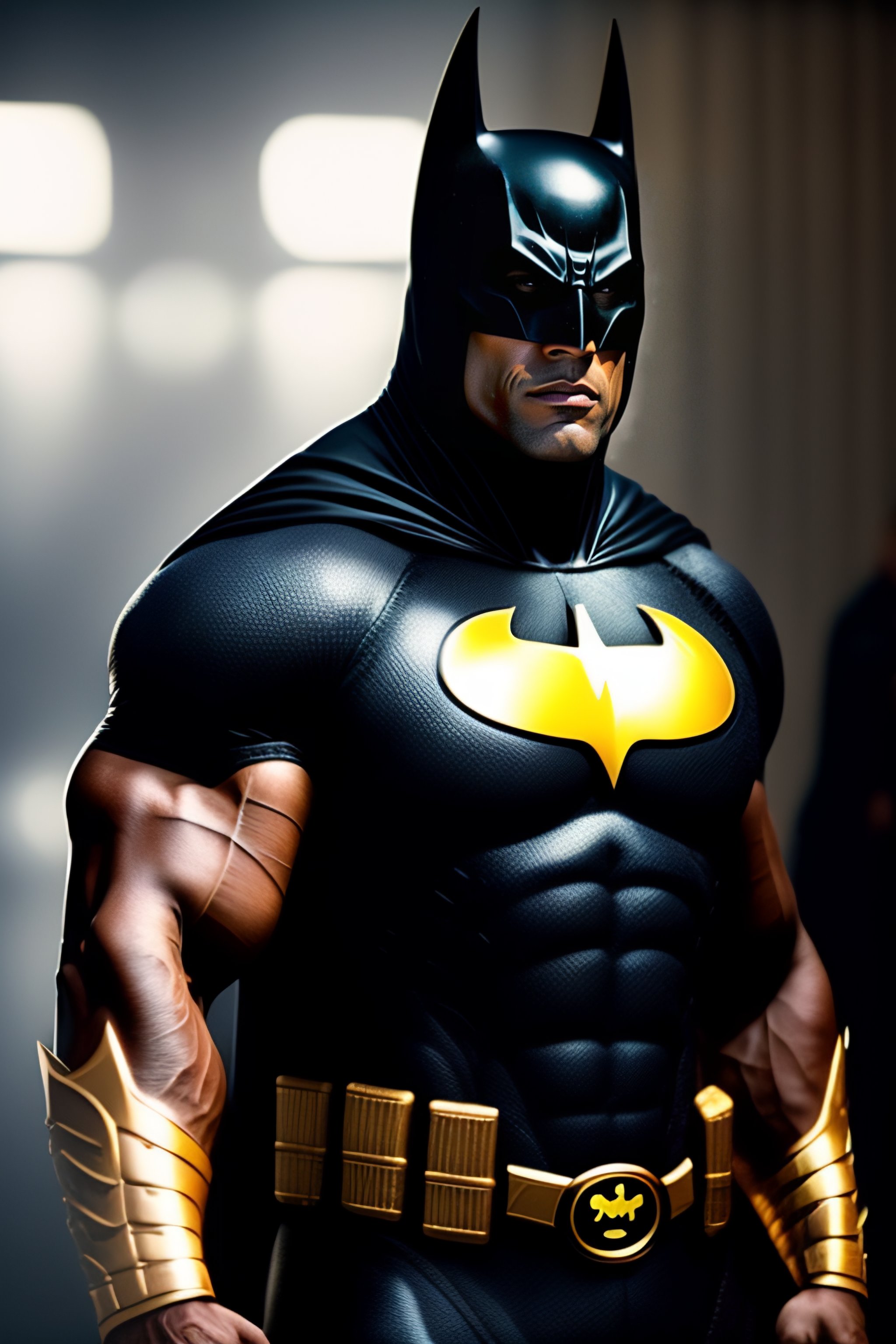 Lexica - Dwayne johnson as batman