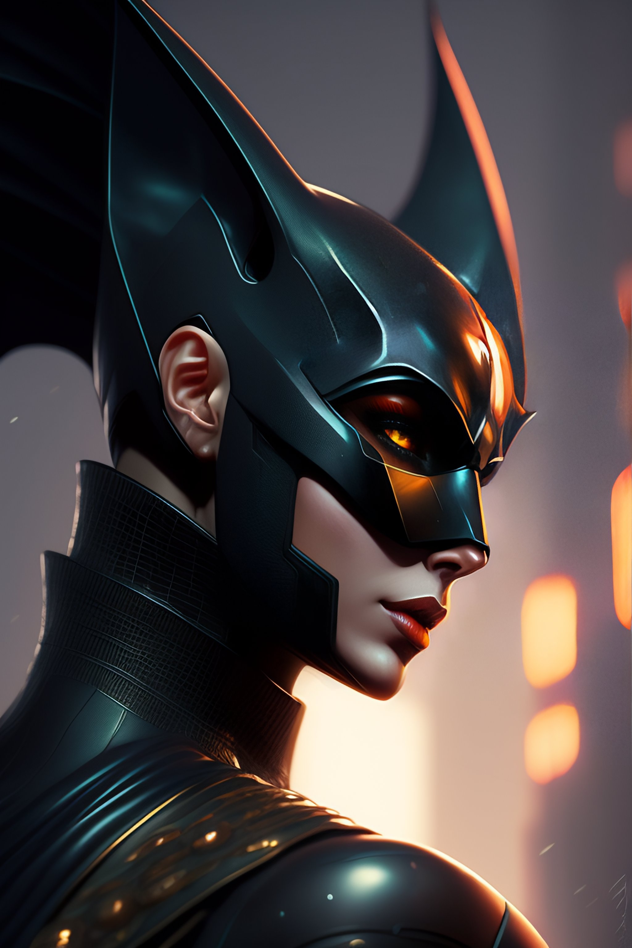 Lexica - Batman cyberpunk sharp details, sharp focus, elegant, highly ...