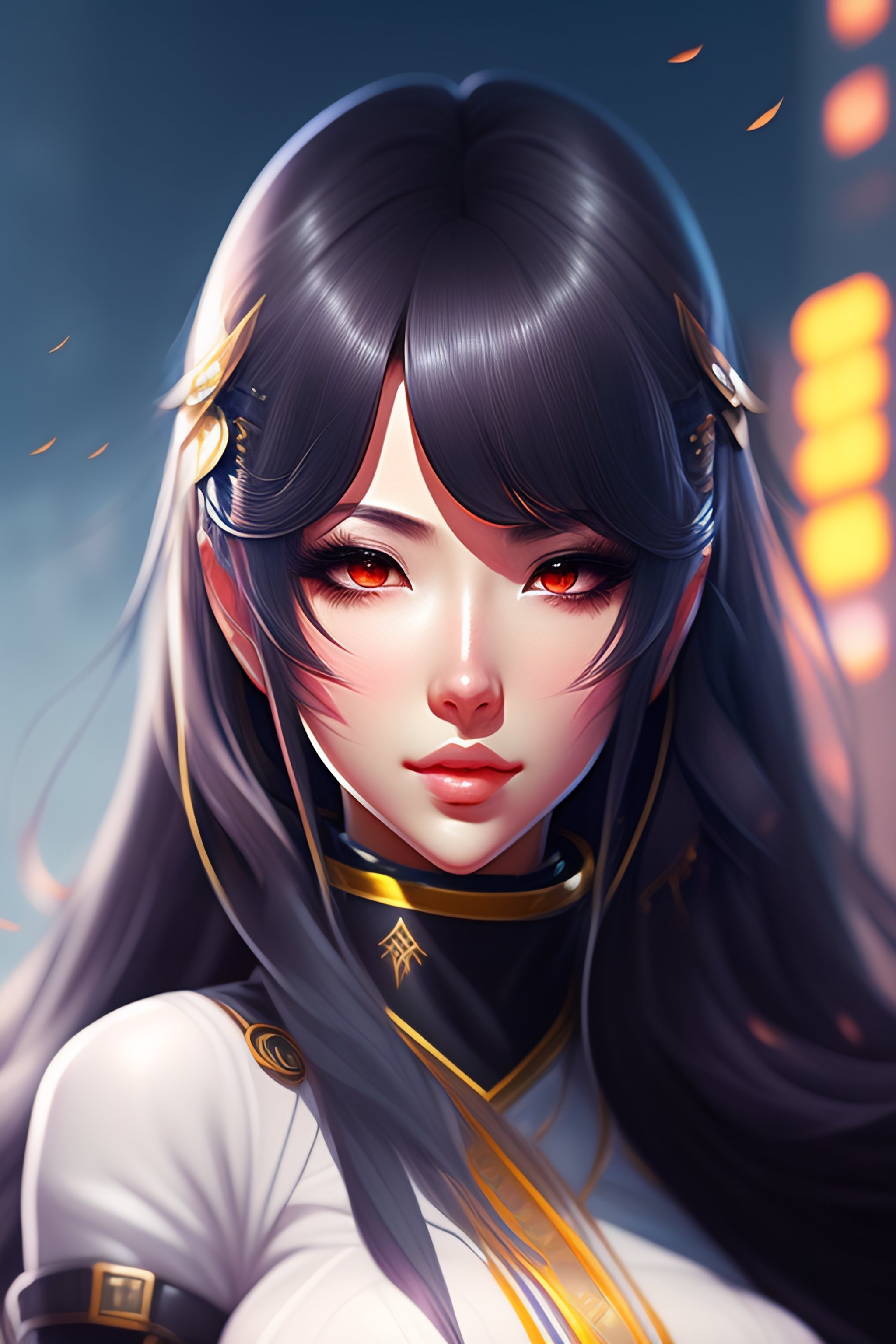 Anime Female Characters With Black Hair 