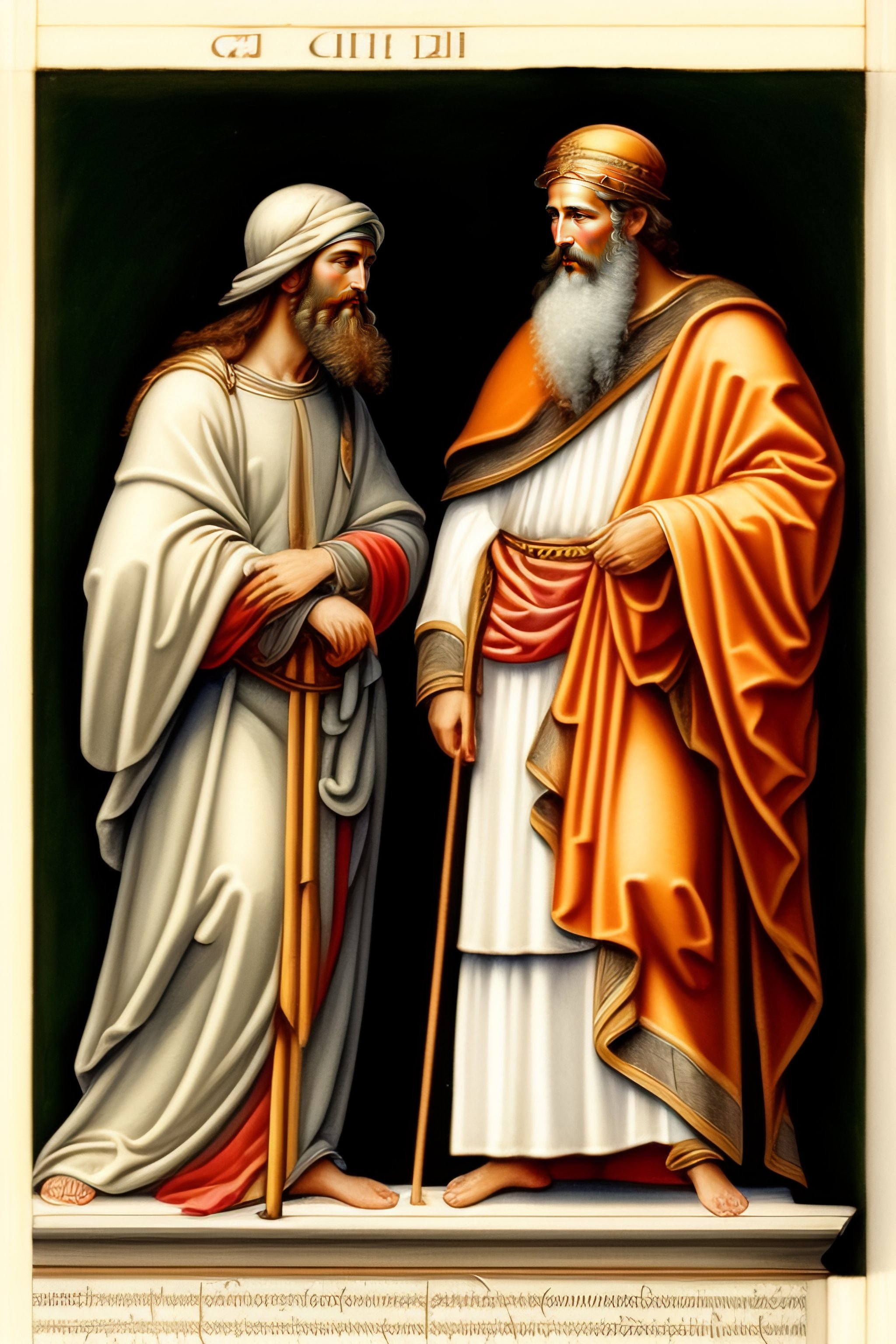 Lexica - Prophets Isaiah and Ezekiel, 1308-1311, Roman Catholic Church ...