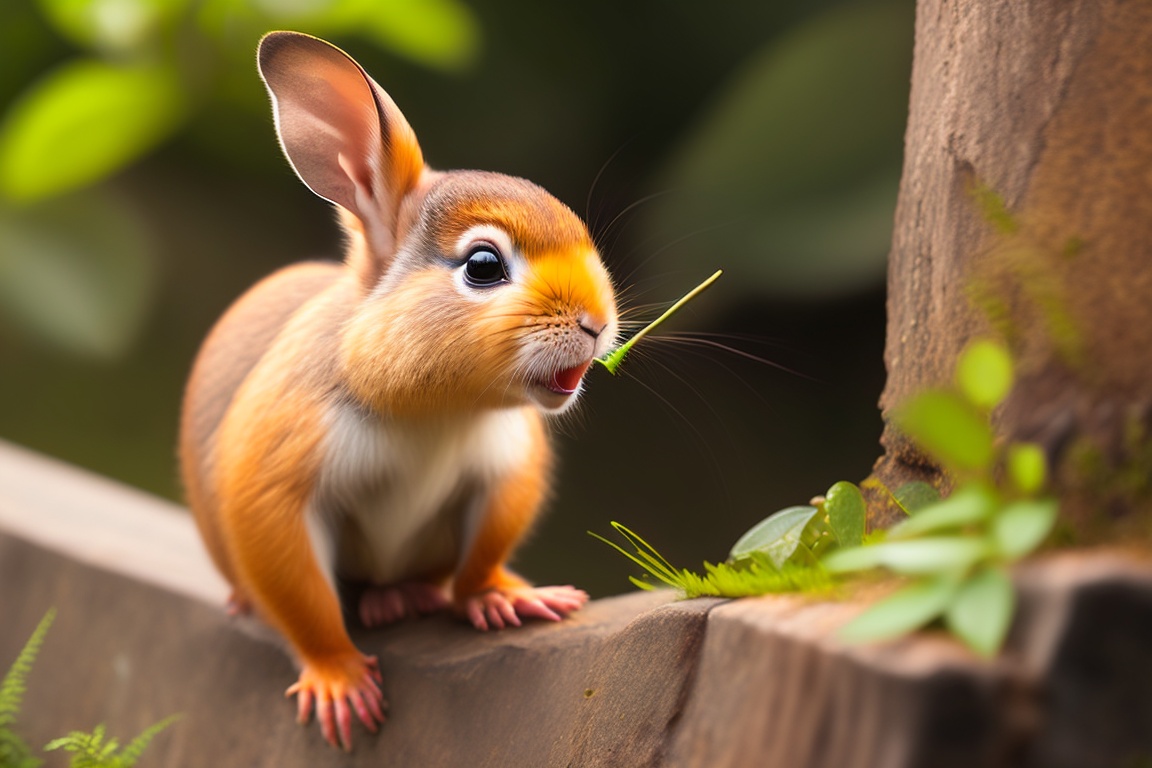 Lexica - The rabbit, with its speed and agility, offered to scout the ...