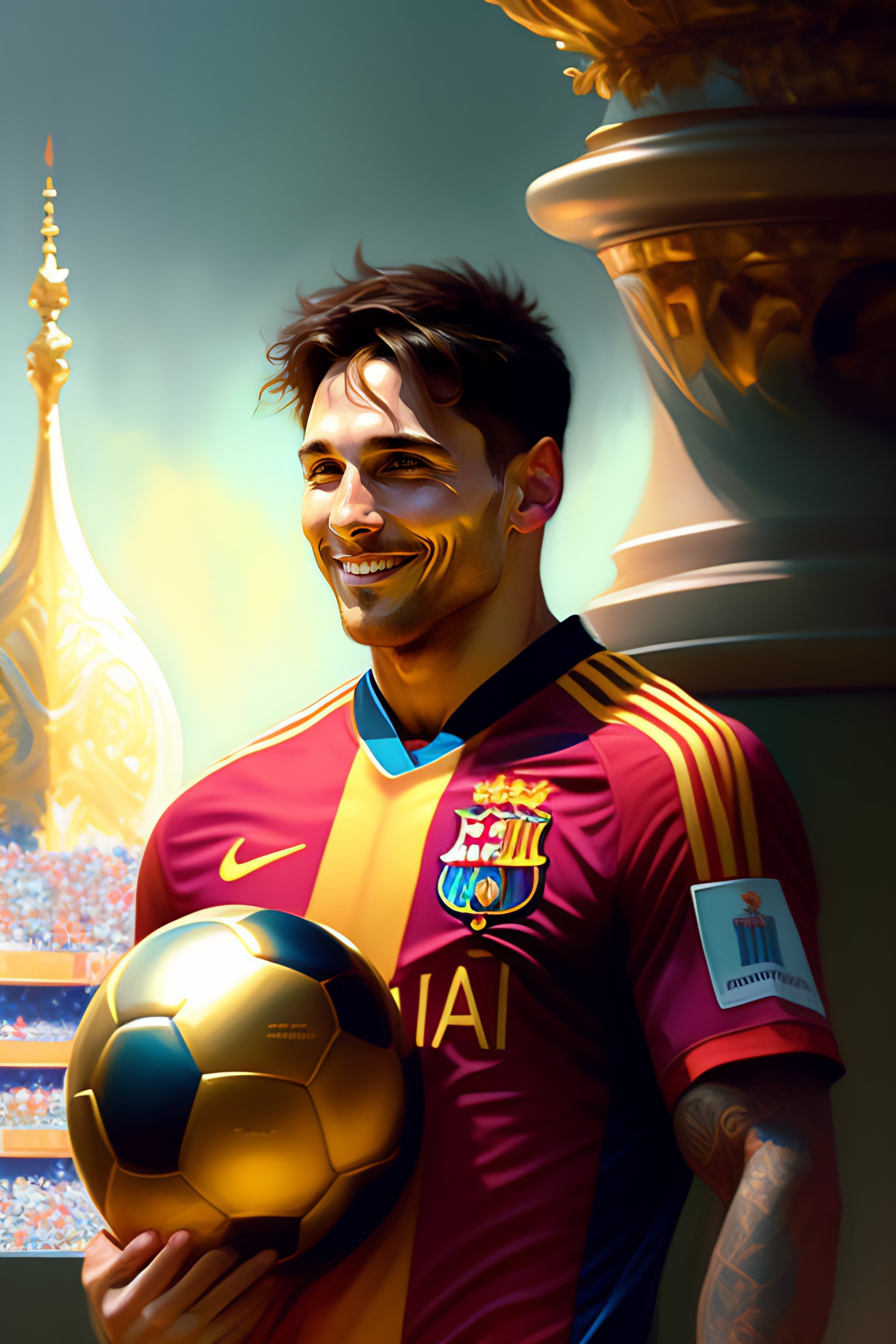 Lexica - Profile picture of leo messi world cup champion for Argentina ...
