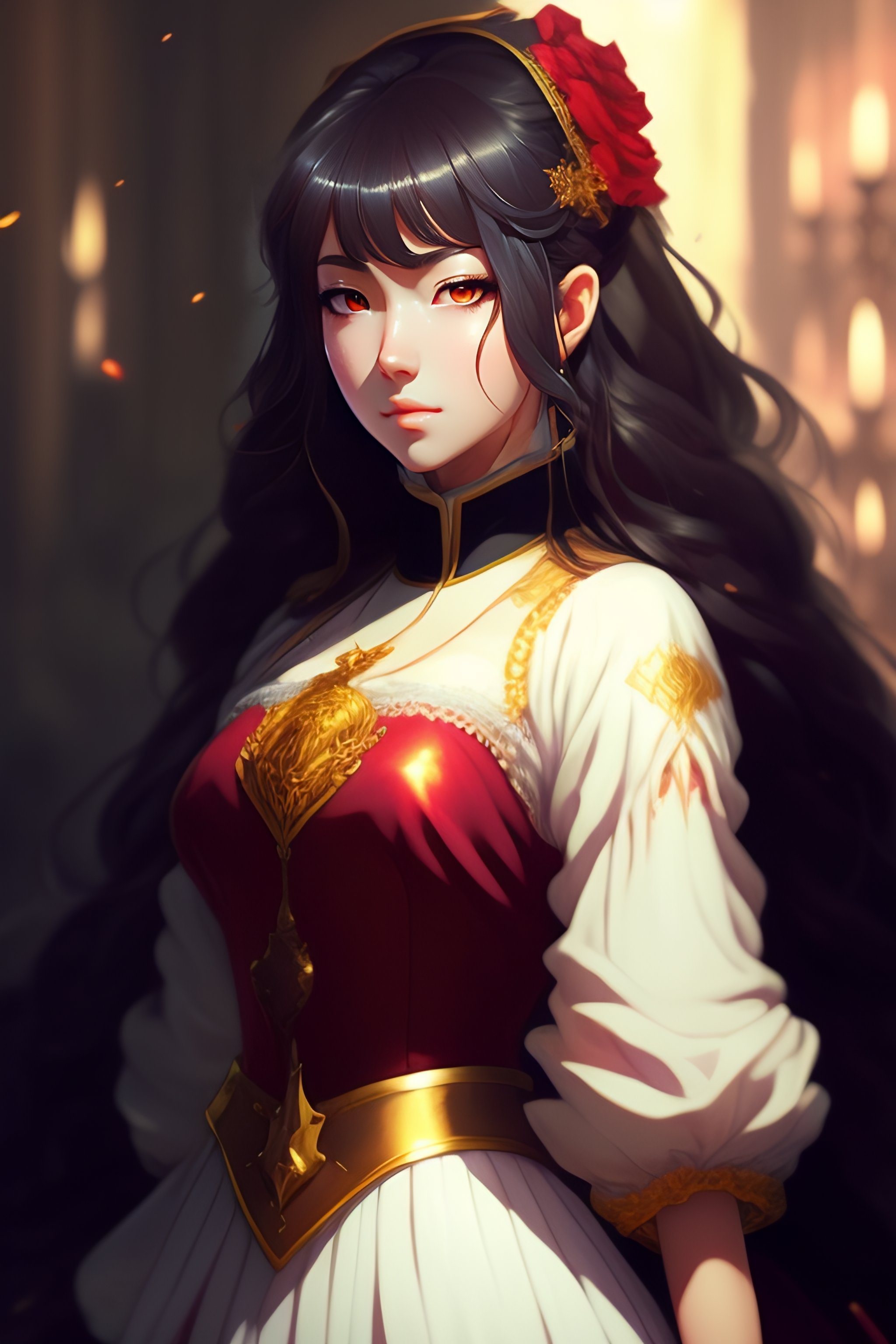 Lexica - Baroque oil painting anime key visual full body portrait ...