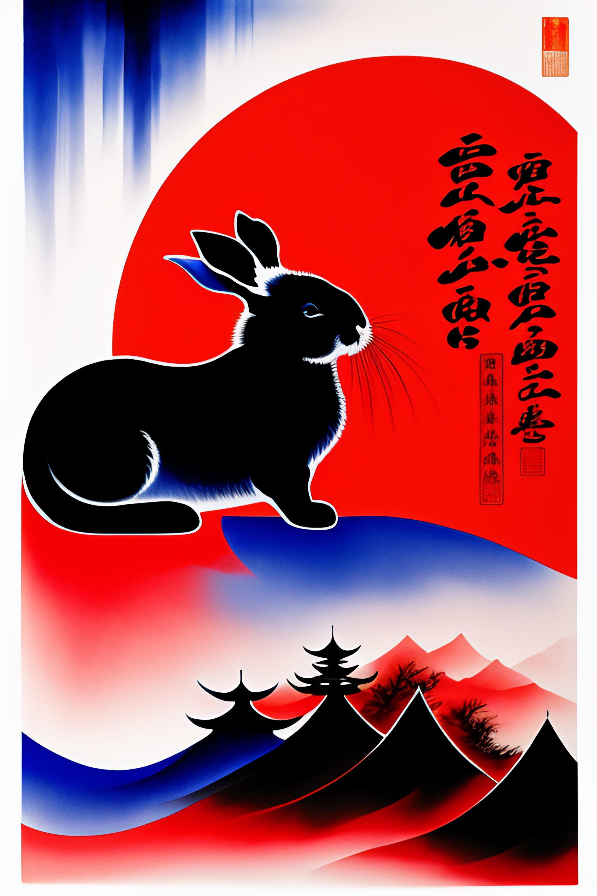 Lexica - Traditional Chinese ink painting for Chinese New Year wowed ...