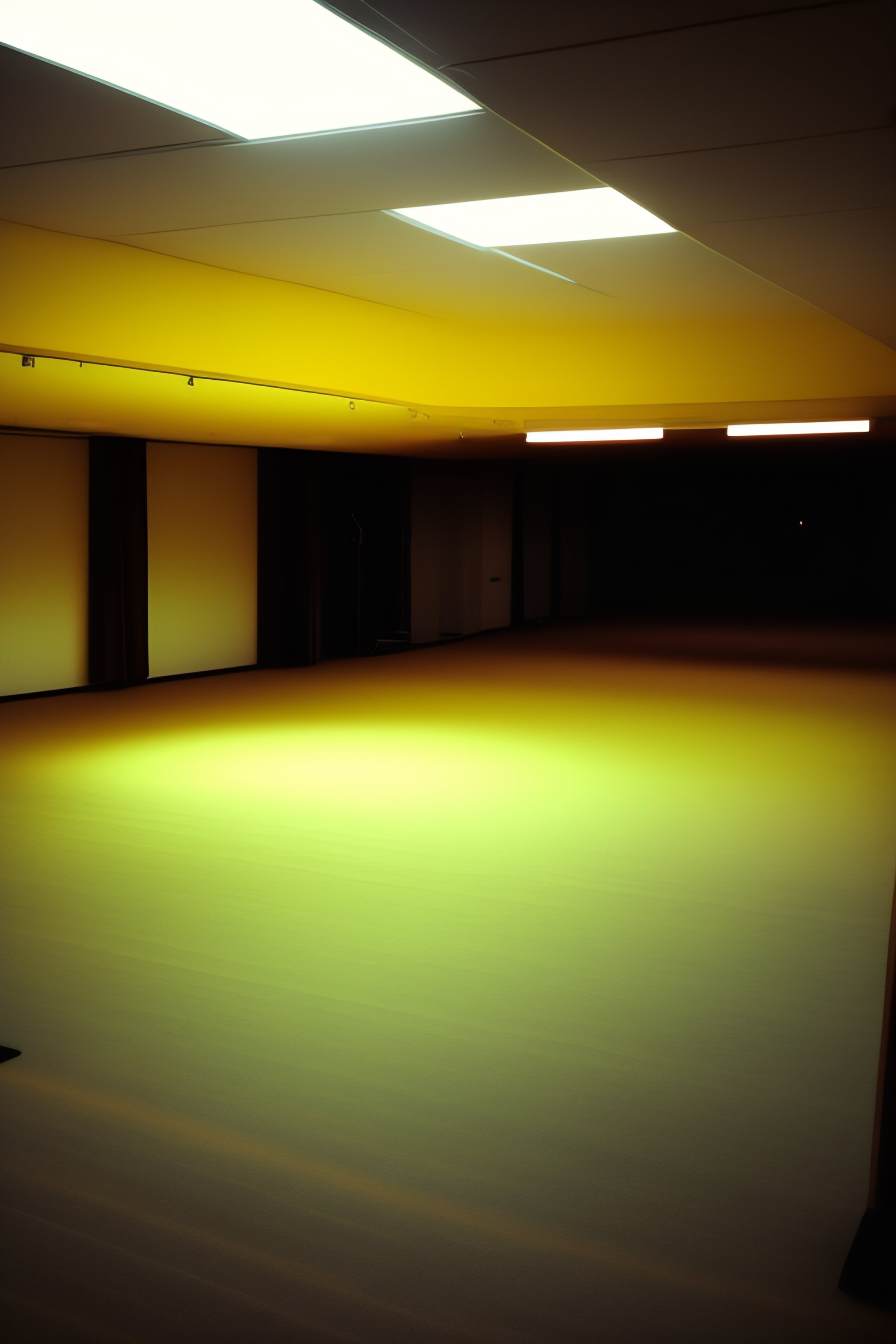 Lexica - Low quality liminal space empty band room lonely nostalgic ...