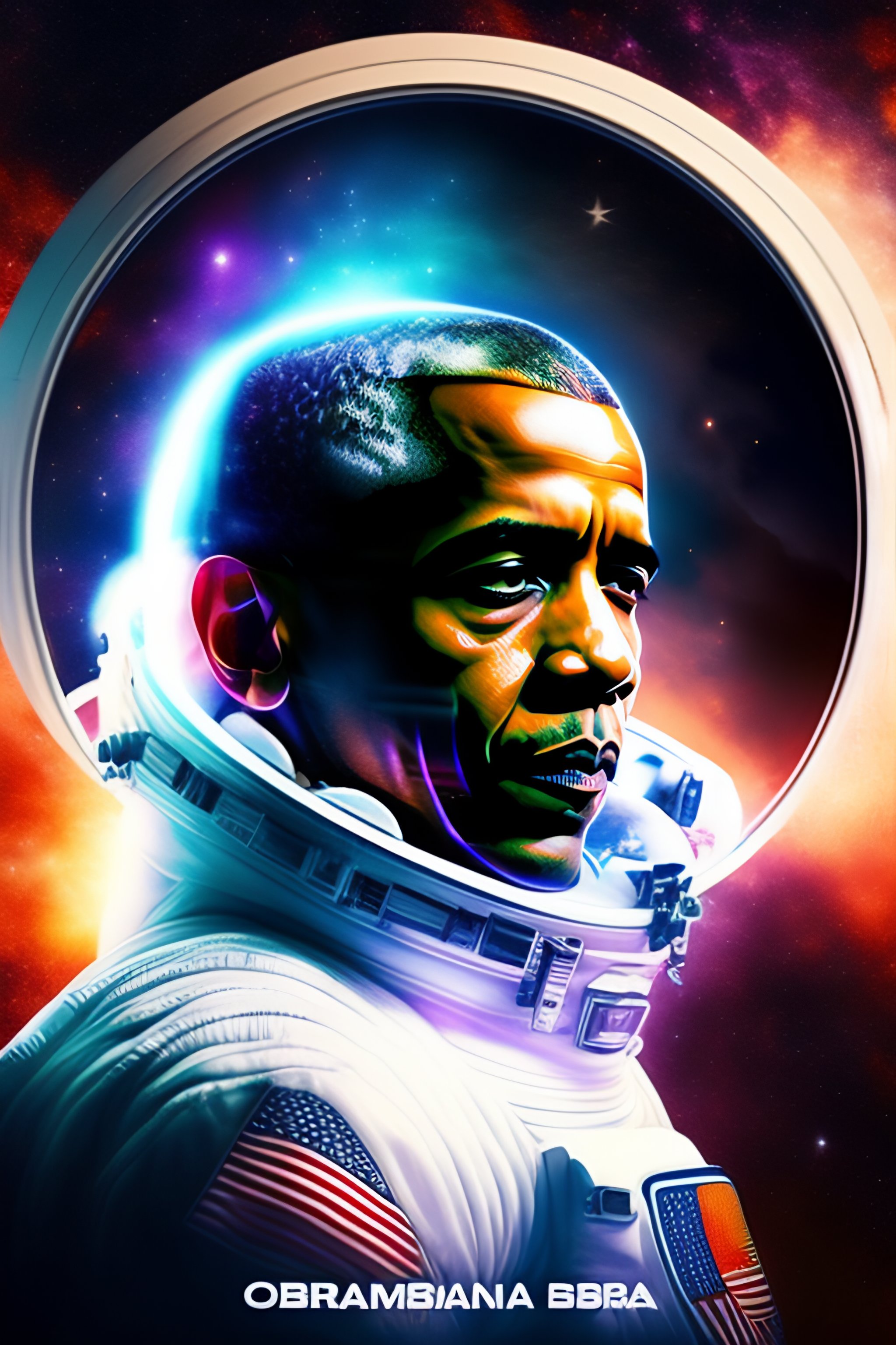 Lexica - Barack obama in space