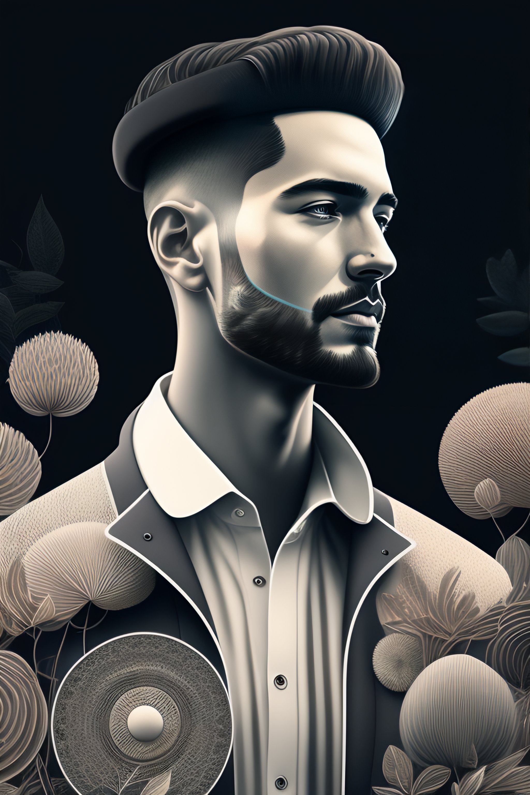 Lexica - Highly detailed illustration of a portrait of a man ...