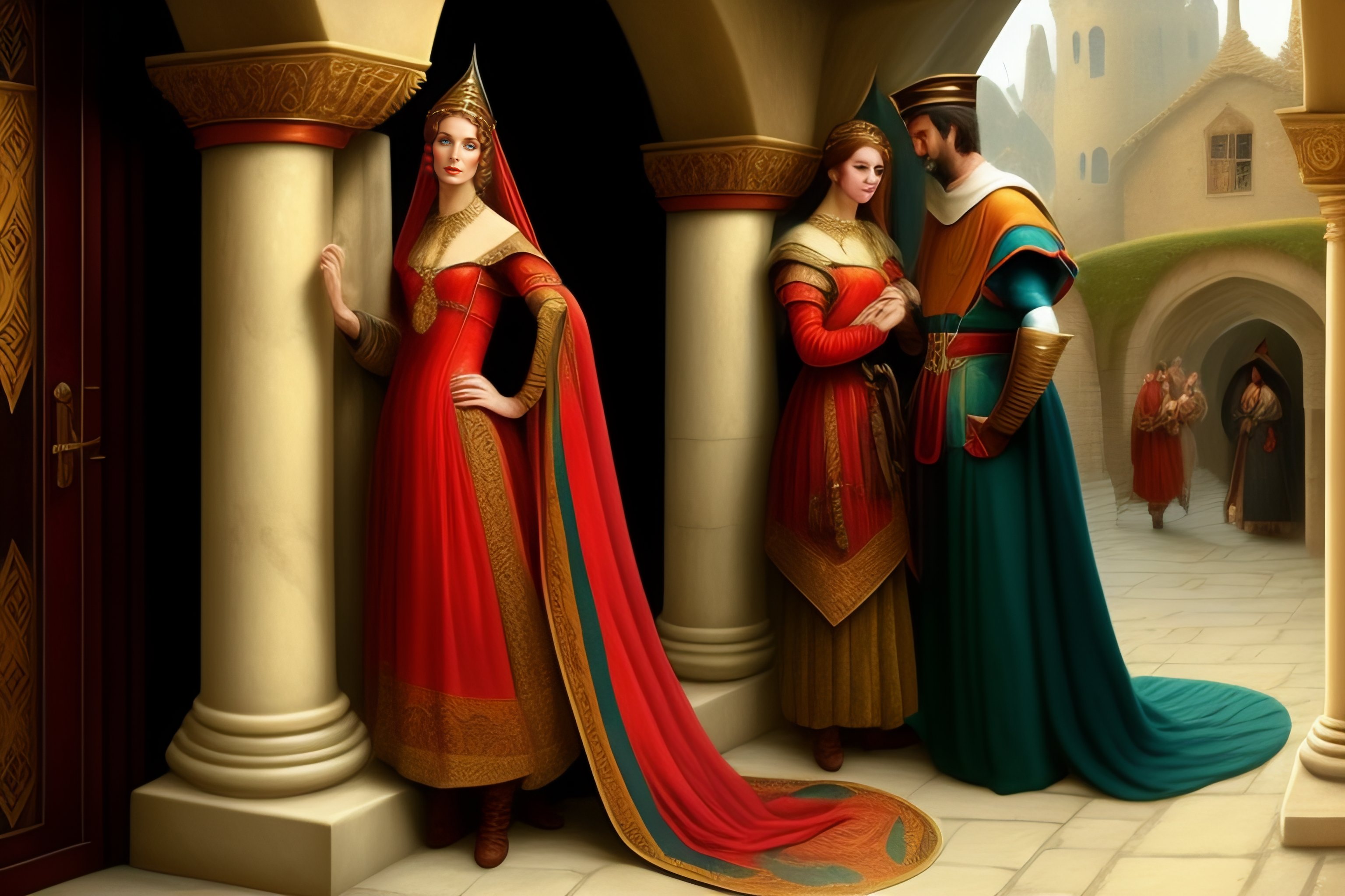 Lexica - Medieval damsel of easy virtue