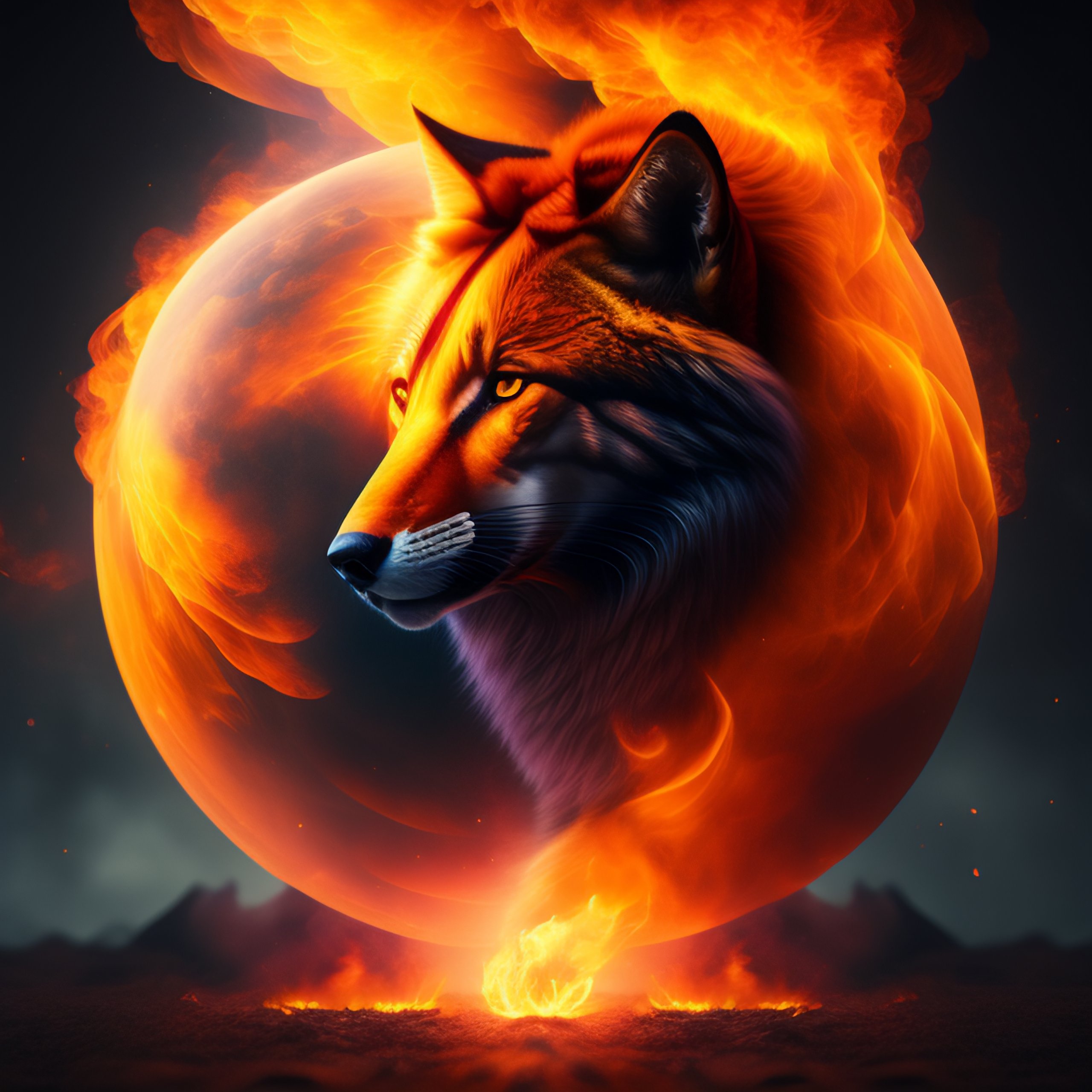 Lexica - Fire alpha vfx