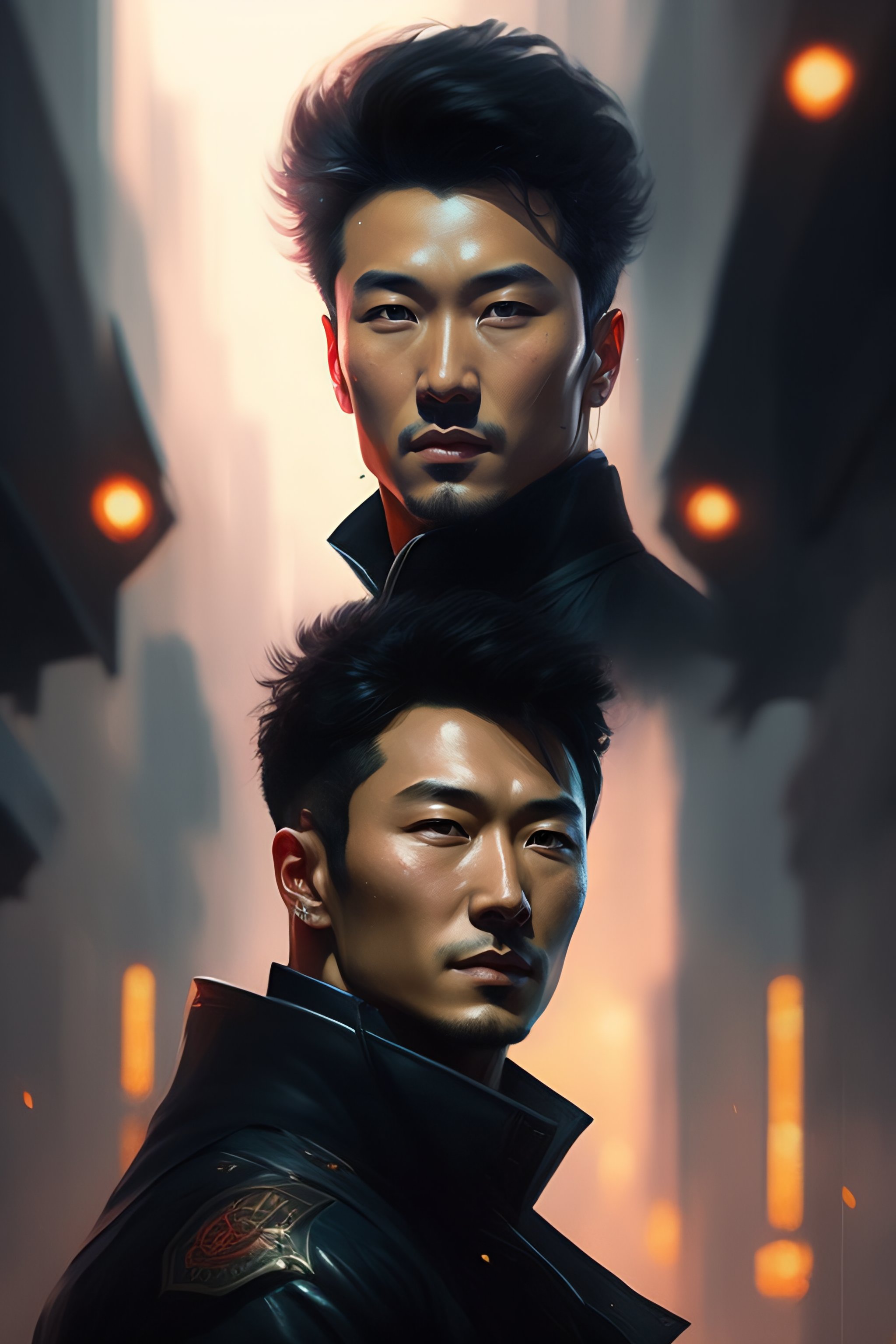 Lexica - Portrait of Victor tsoi by Greg Rutkowski, young, manly ...