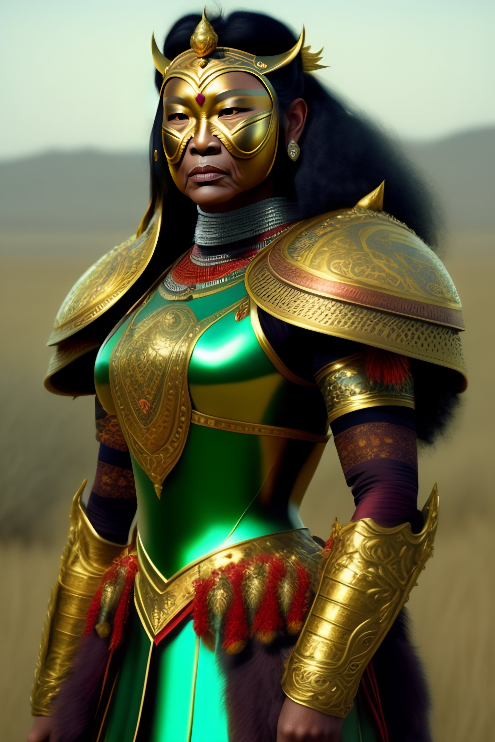Female Warrior Armor Costume