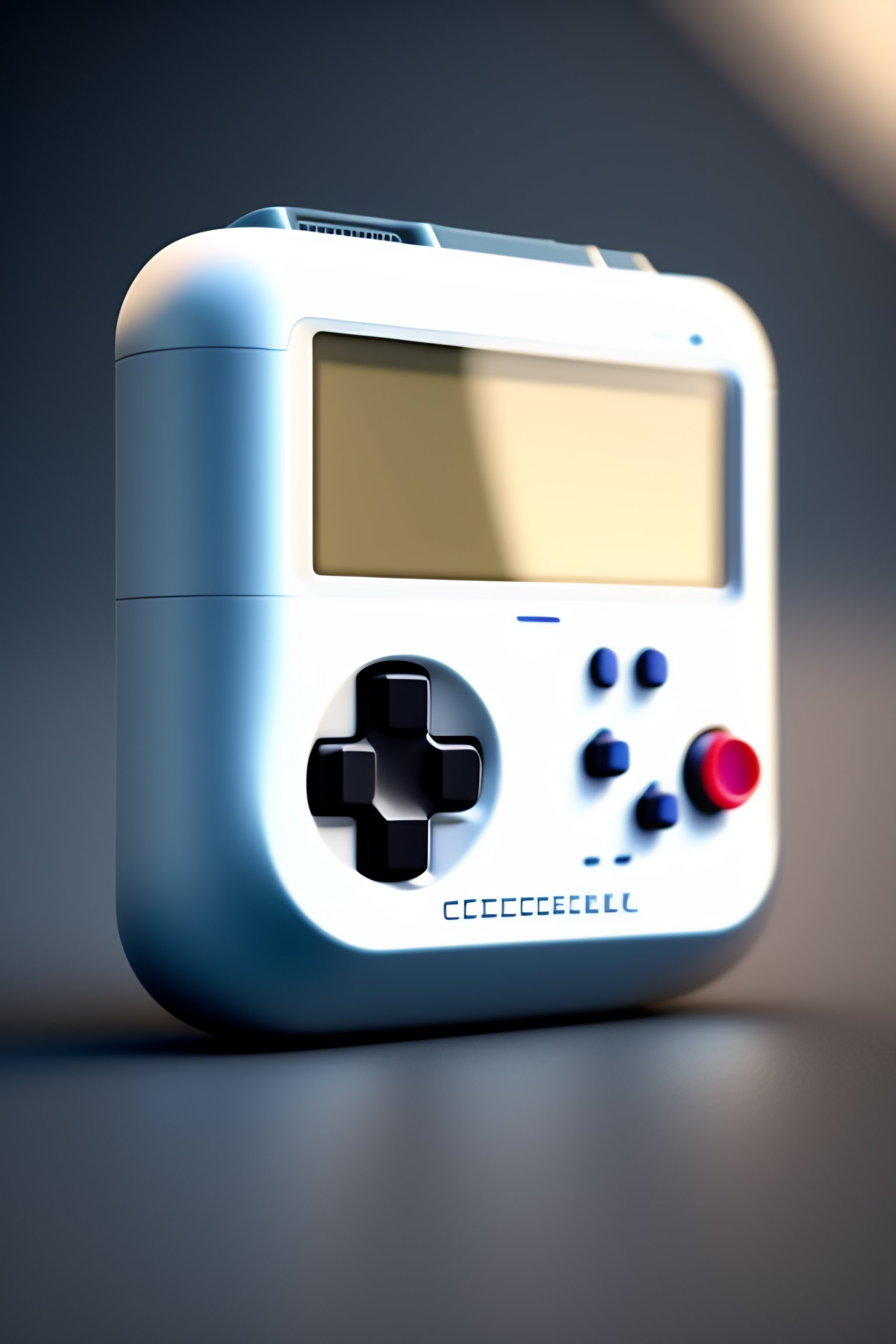 Lexica - Hyperrealistic minimal gameboy console. highly detailed ...