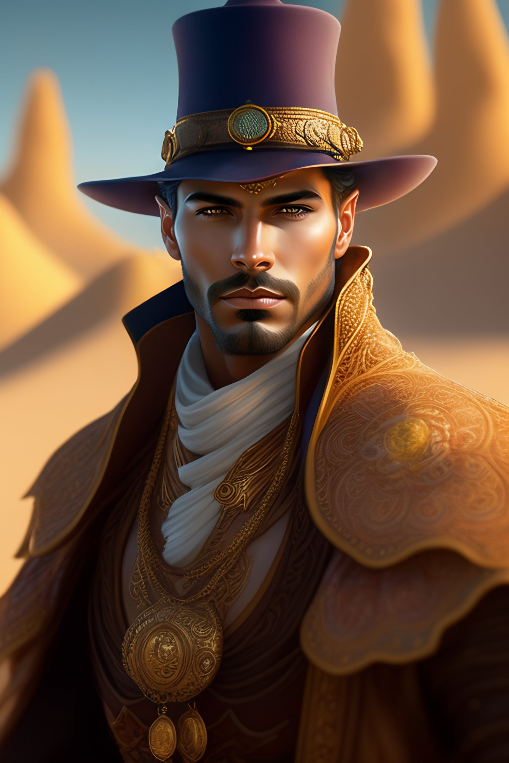 Lexica - Ultra realistic illustration of steampunk magical sandman male ...