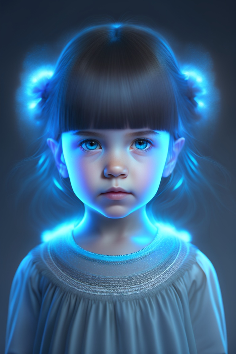 Lexica - Realistic, (portrait of a mutant child), casual style, scary ...
