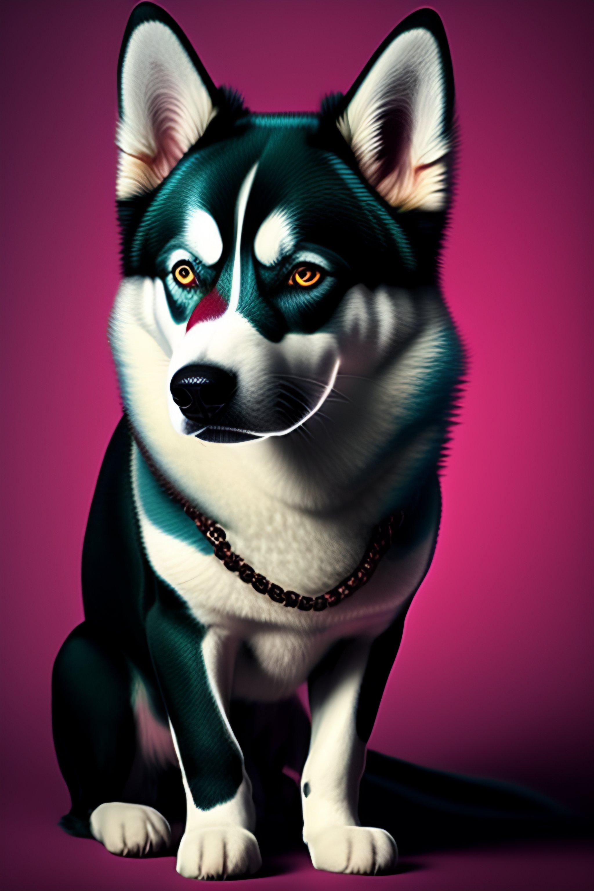 Lexica - Dog husky cthulhu devil octopus