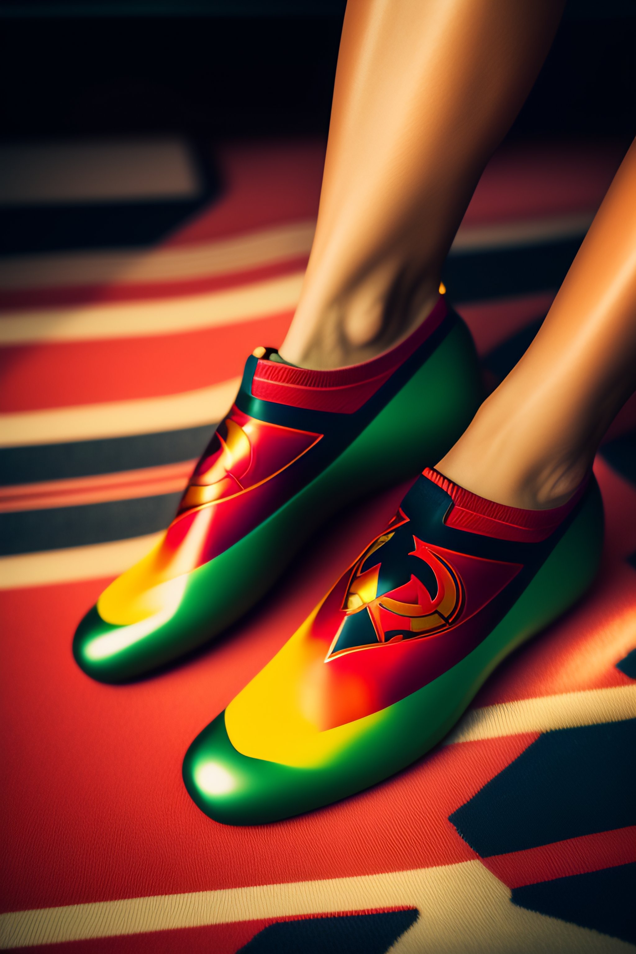 Lexica - Women superhero feet