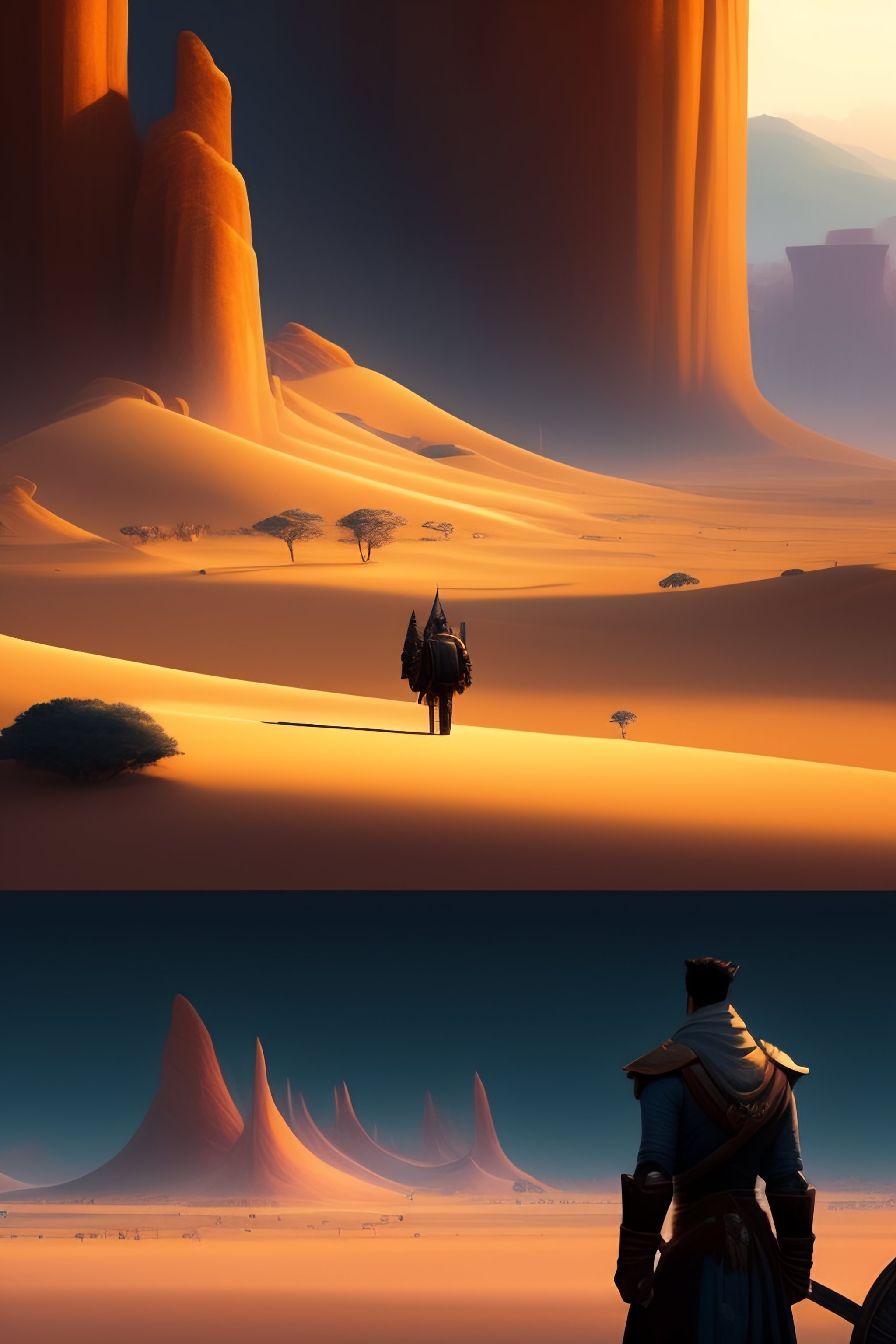 Lexica - Tired men by disney concept artists, blunt borders, rule of thirds