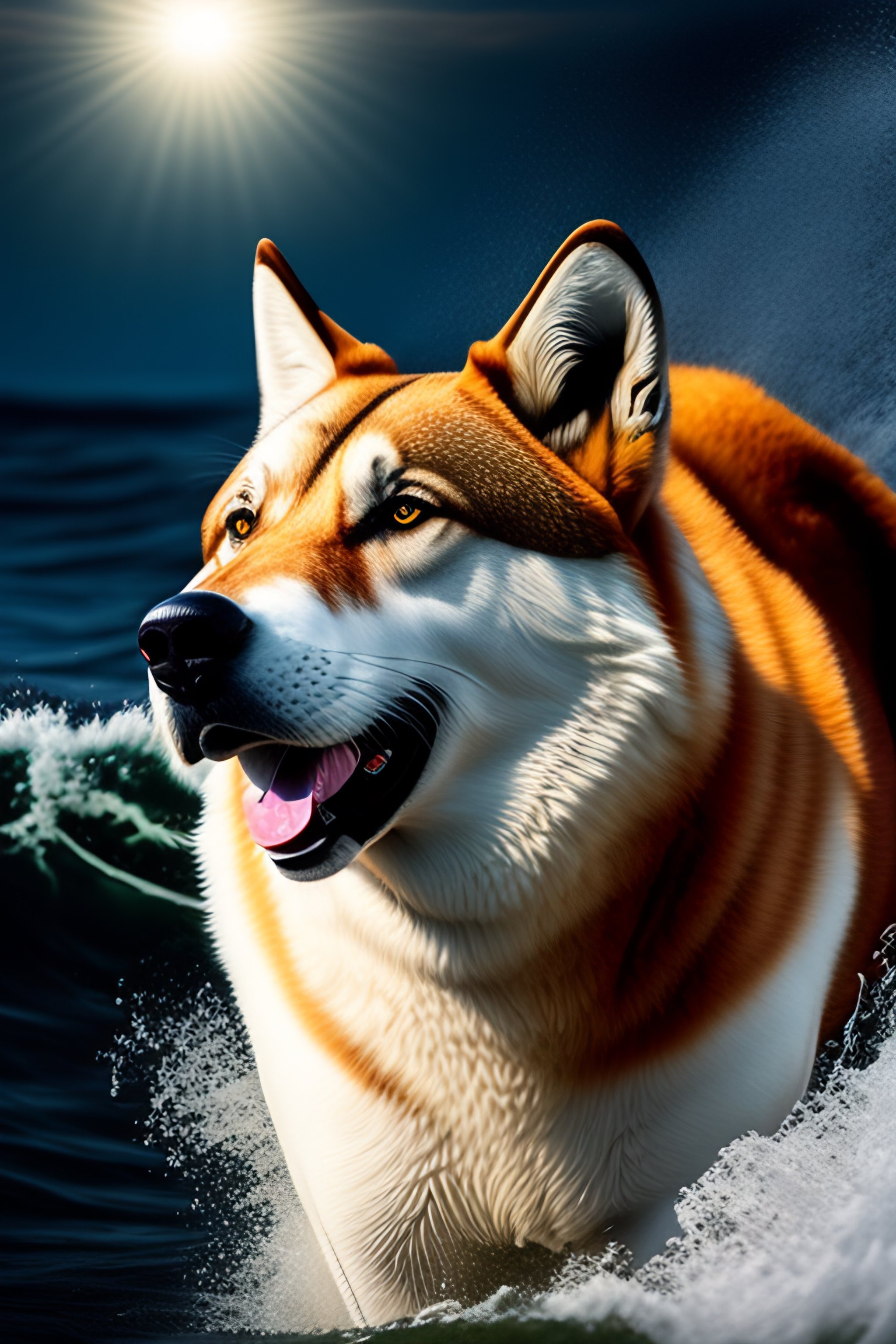 Lexica - A seawolf logo