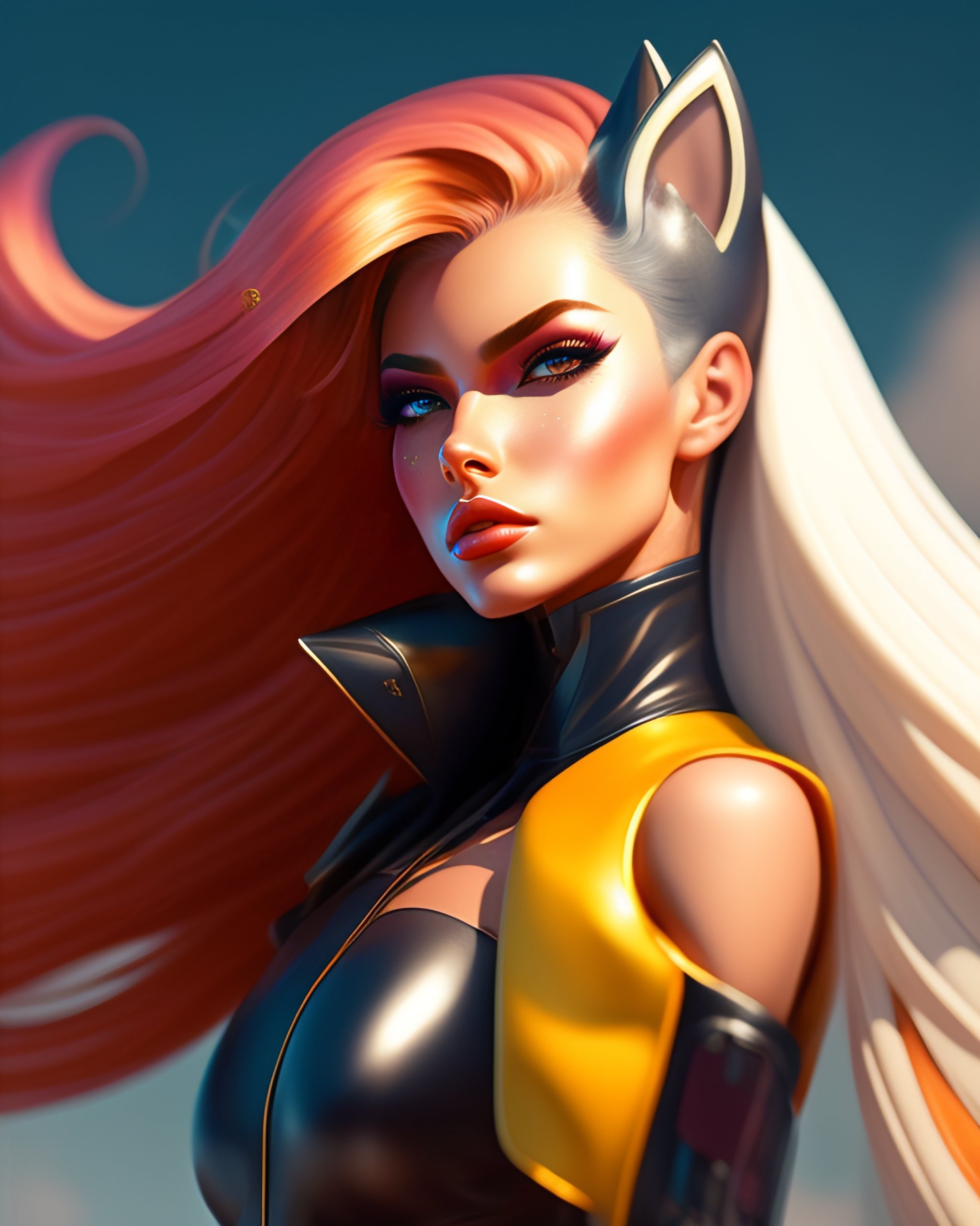 Lexica - Gta my little pony girl as aeon flux profile picture by greg ...