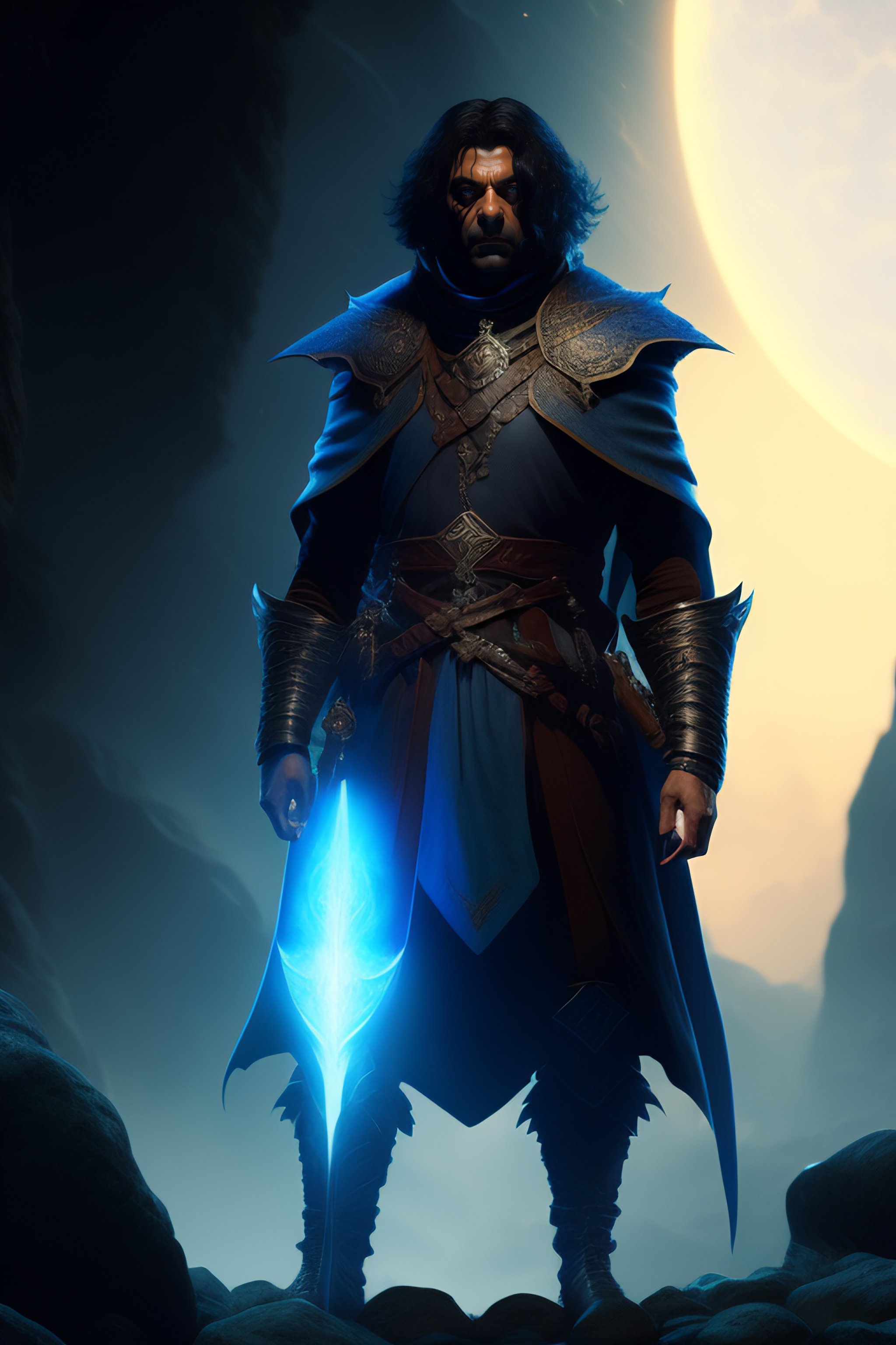 Lexica - Rowan Atkinson, as a Solomon Kane, a badass monster hunter ...