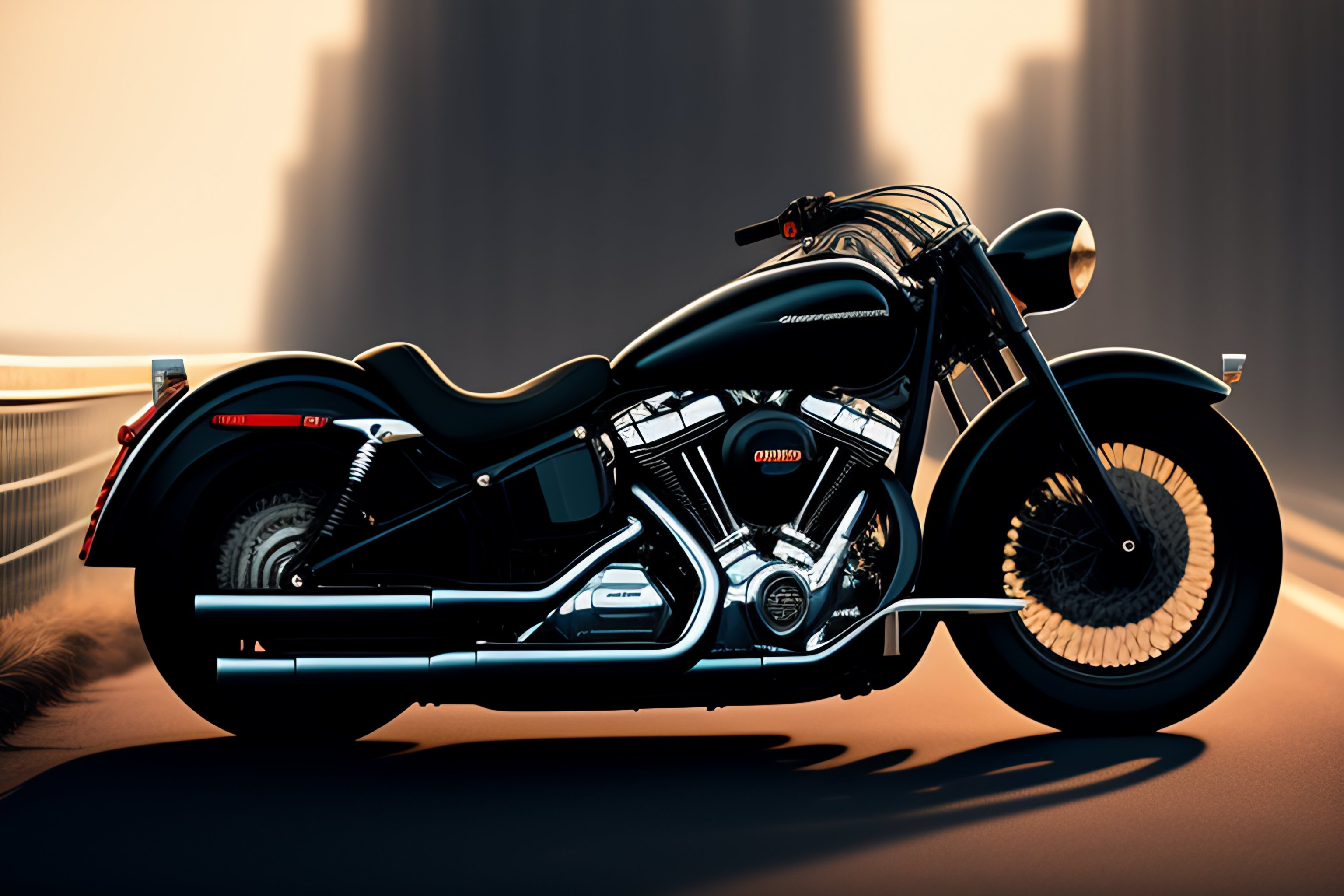 Lexica - Akira keneda motorcycle dark style