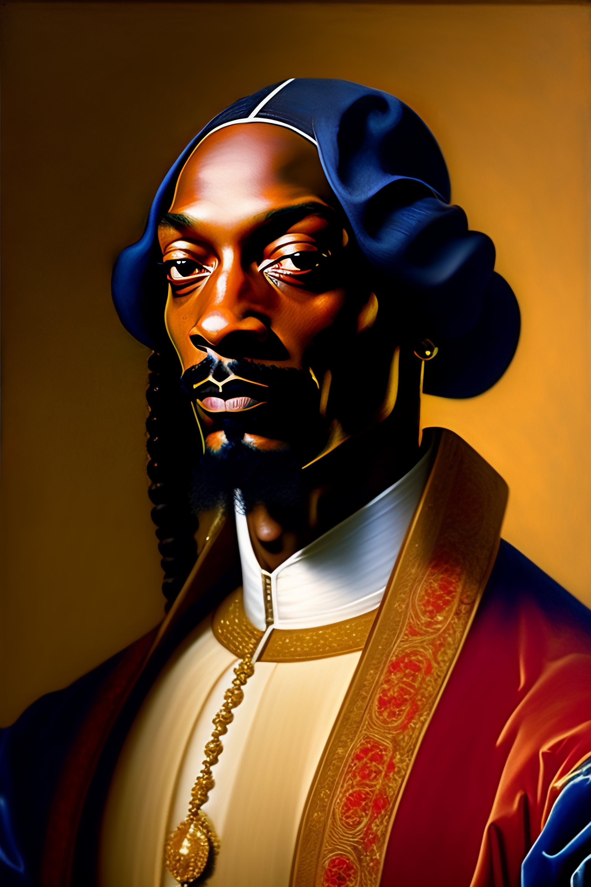 Lexica - A painting with famous rappers Snoop Dogg painted by Leonardo ...