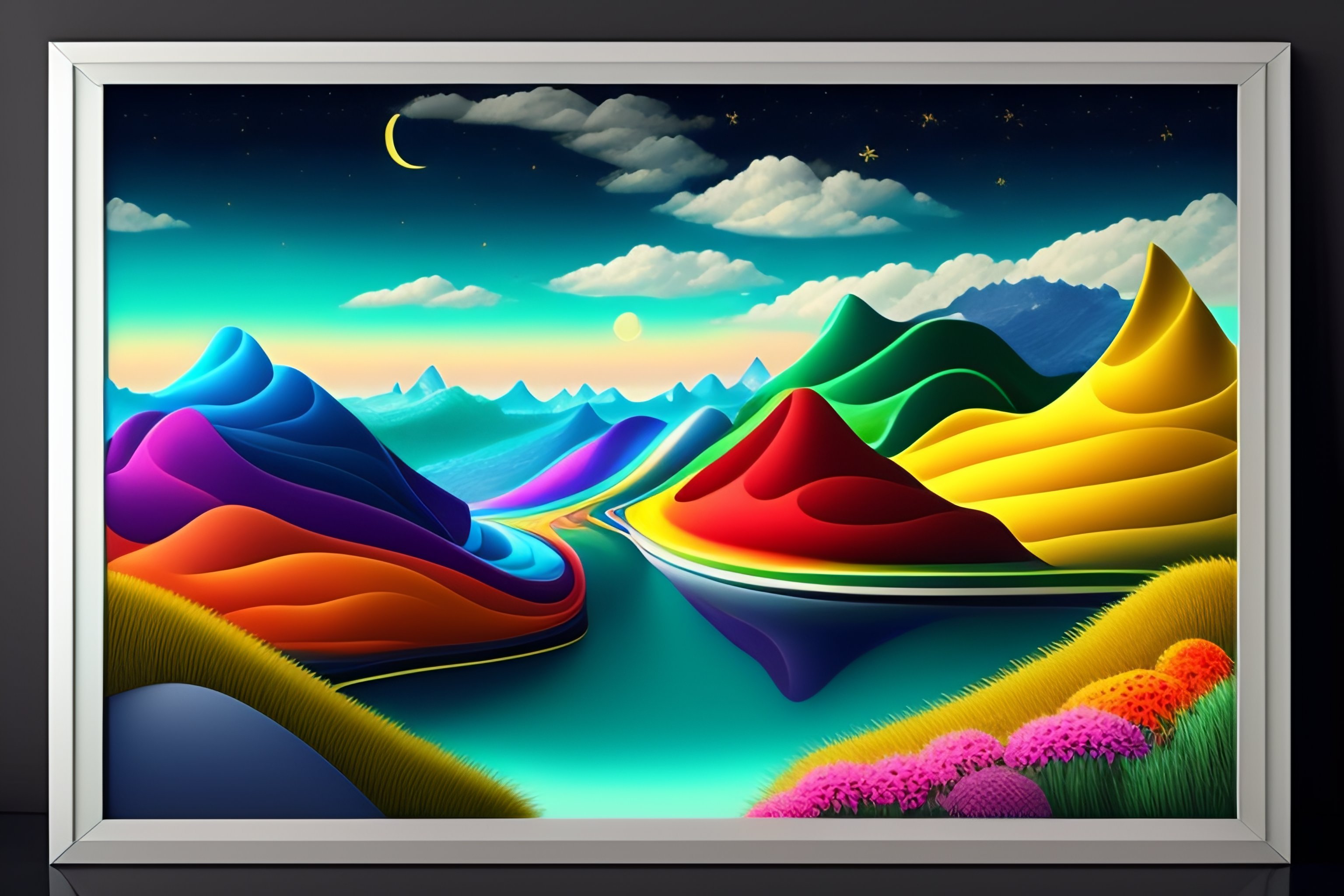 Lexica - Childrens wall art poster,high details,8k