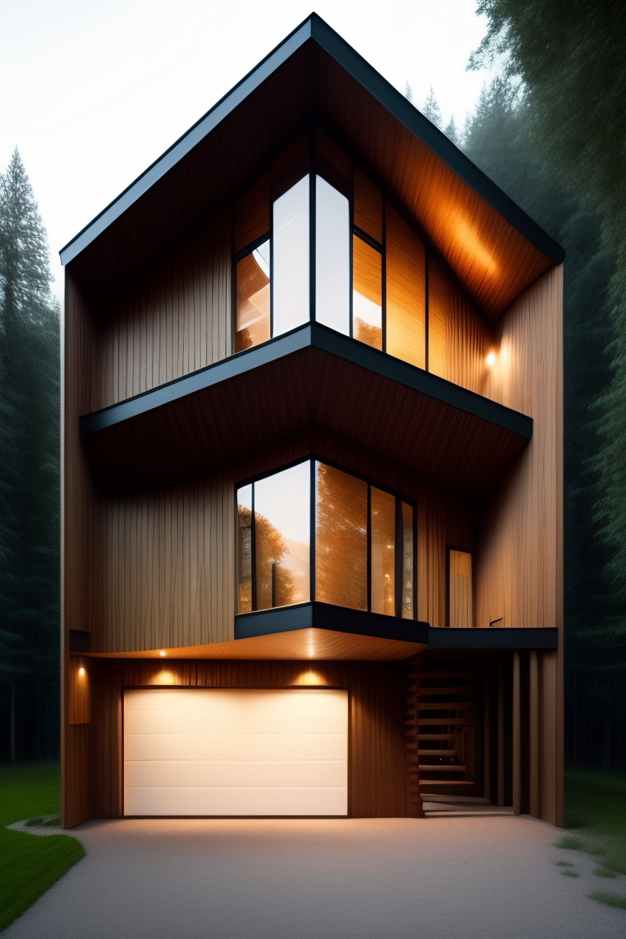 Lexica - House-shape house