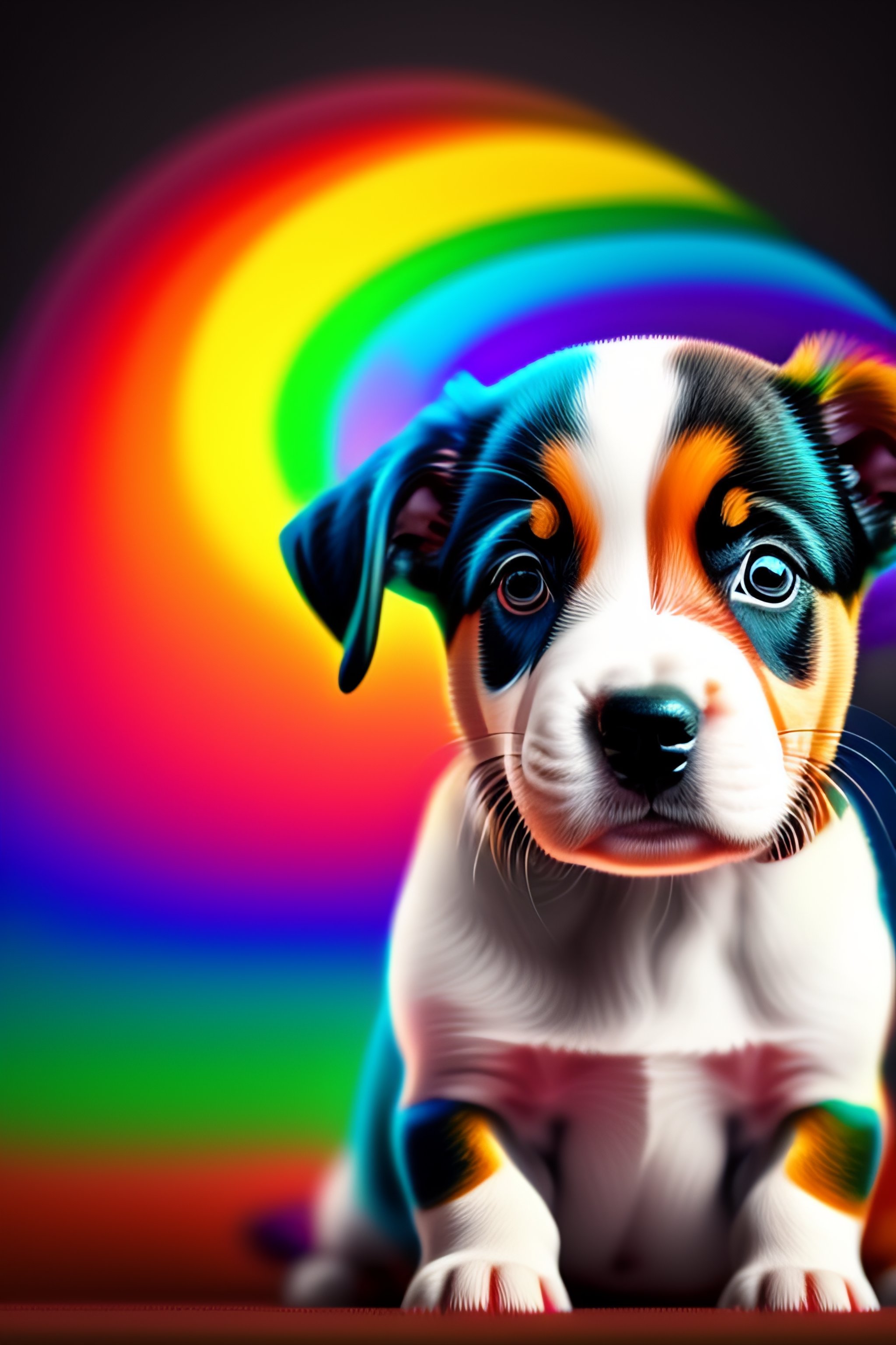 Rainbow Animal Wallpaper