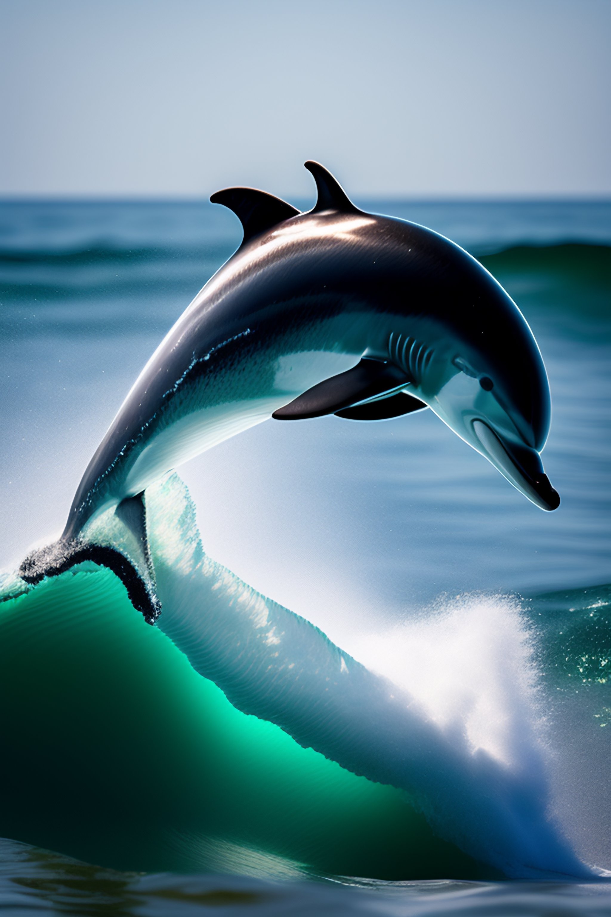 Lexica - Dolphin,4k, with canon