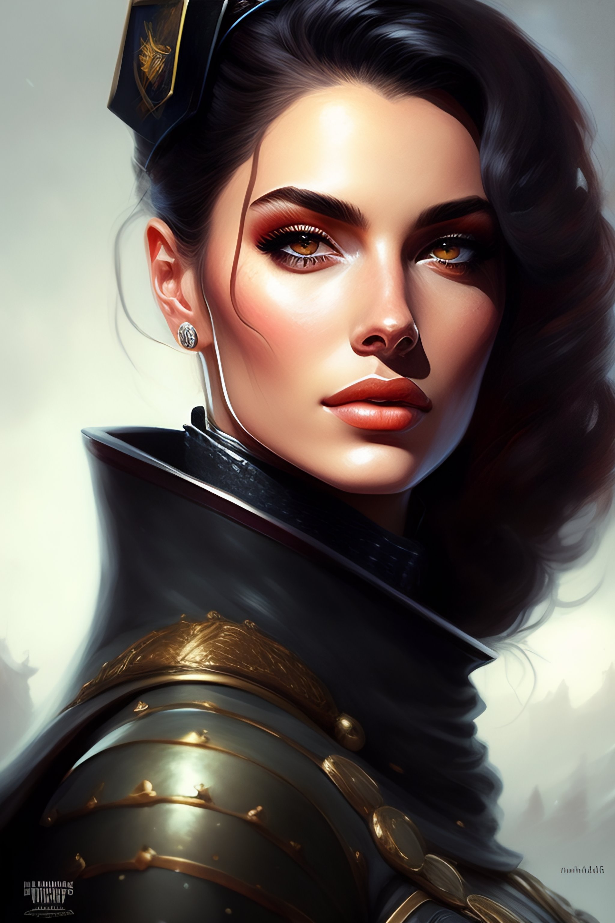 Lexica - Portrait of a warhammer , https://ibb.co/7GT2mNt, epic, tragic ...