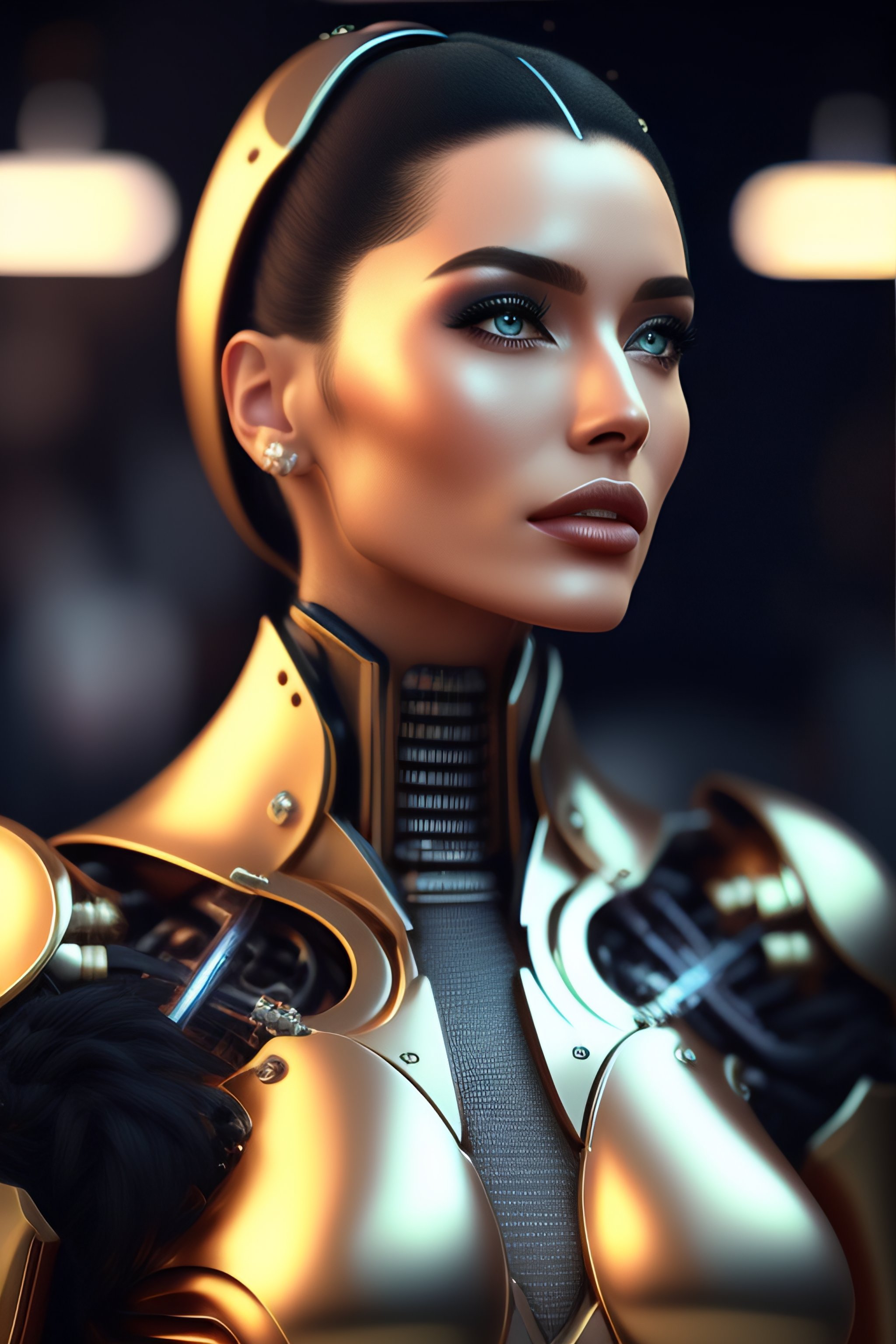 Lexica - Human robot extremally attractive competition scary 8k photorealistic