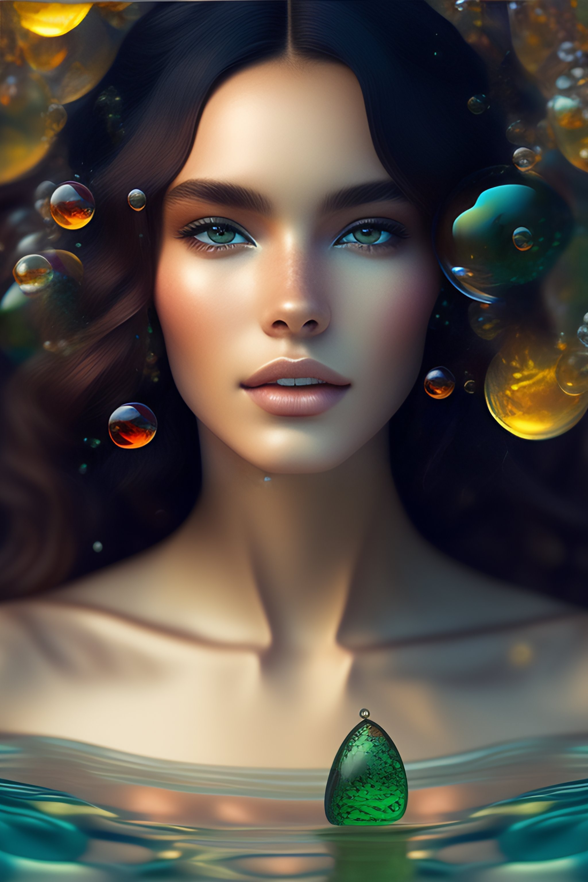 Lexica - Hyper realist matte digital painting of a young beautiful ...