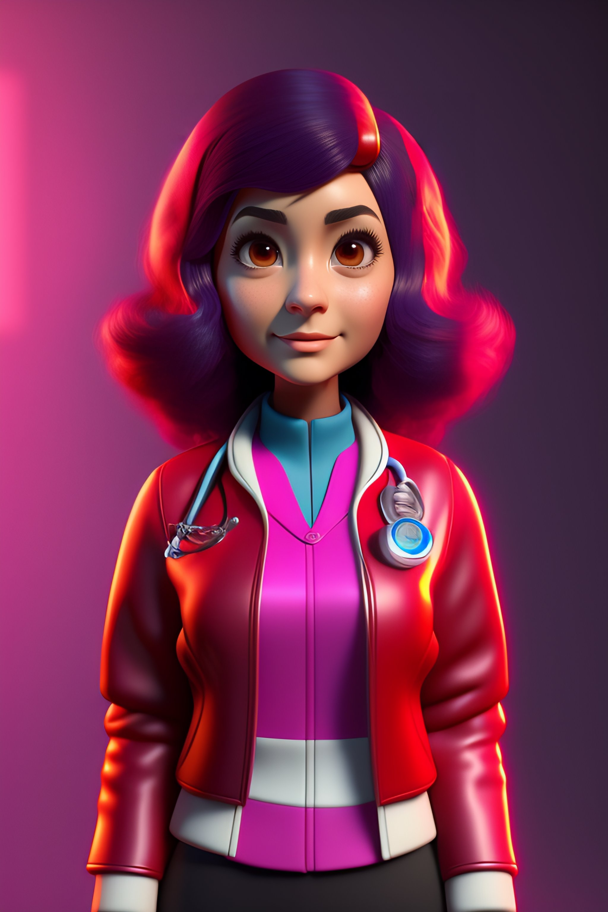 Lexica - Doctor, character, pixar style, 3d style, disney style, 8k ...