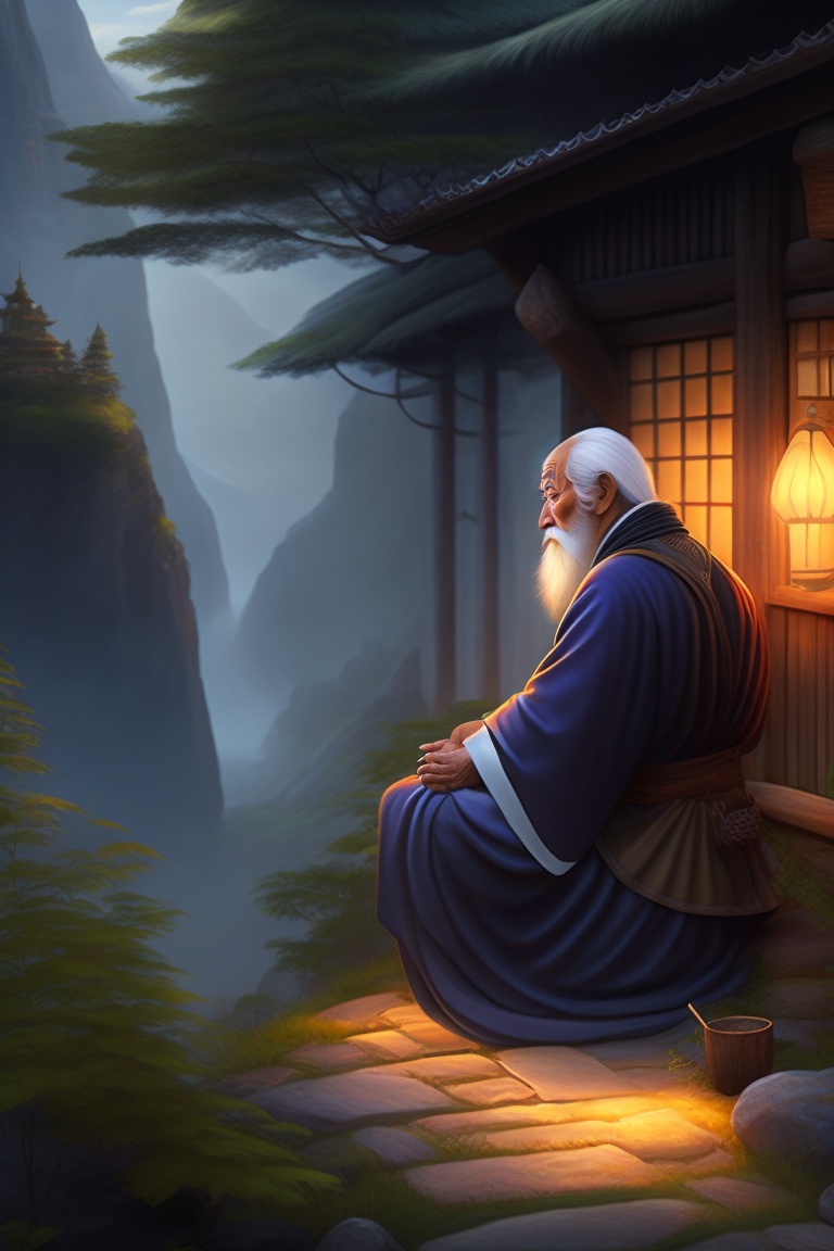 Lexica - Once upon a time, in a small village nestled in the mountains ...