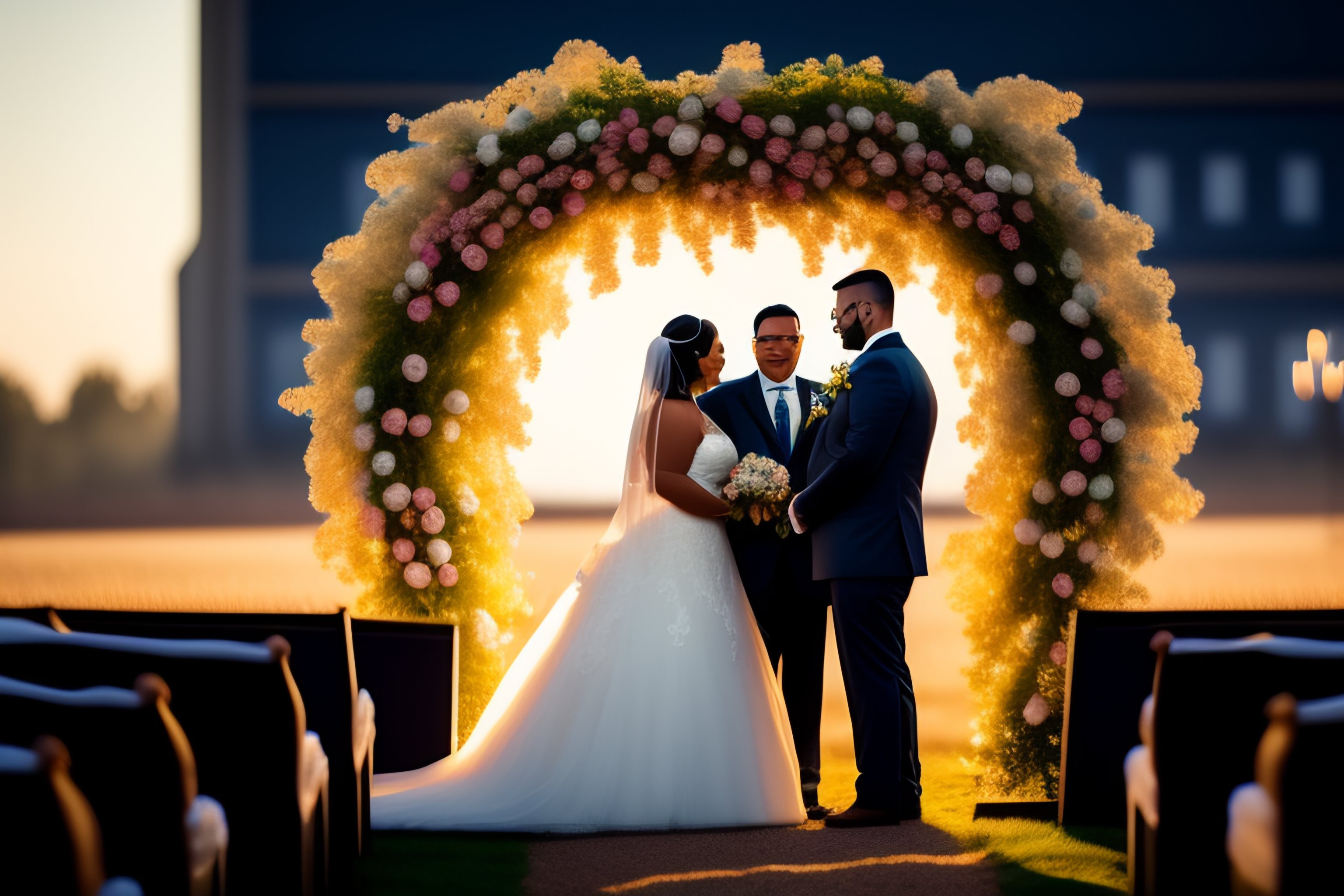 Lexica - Decorative wedding loop congratulation shine