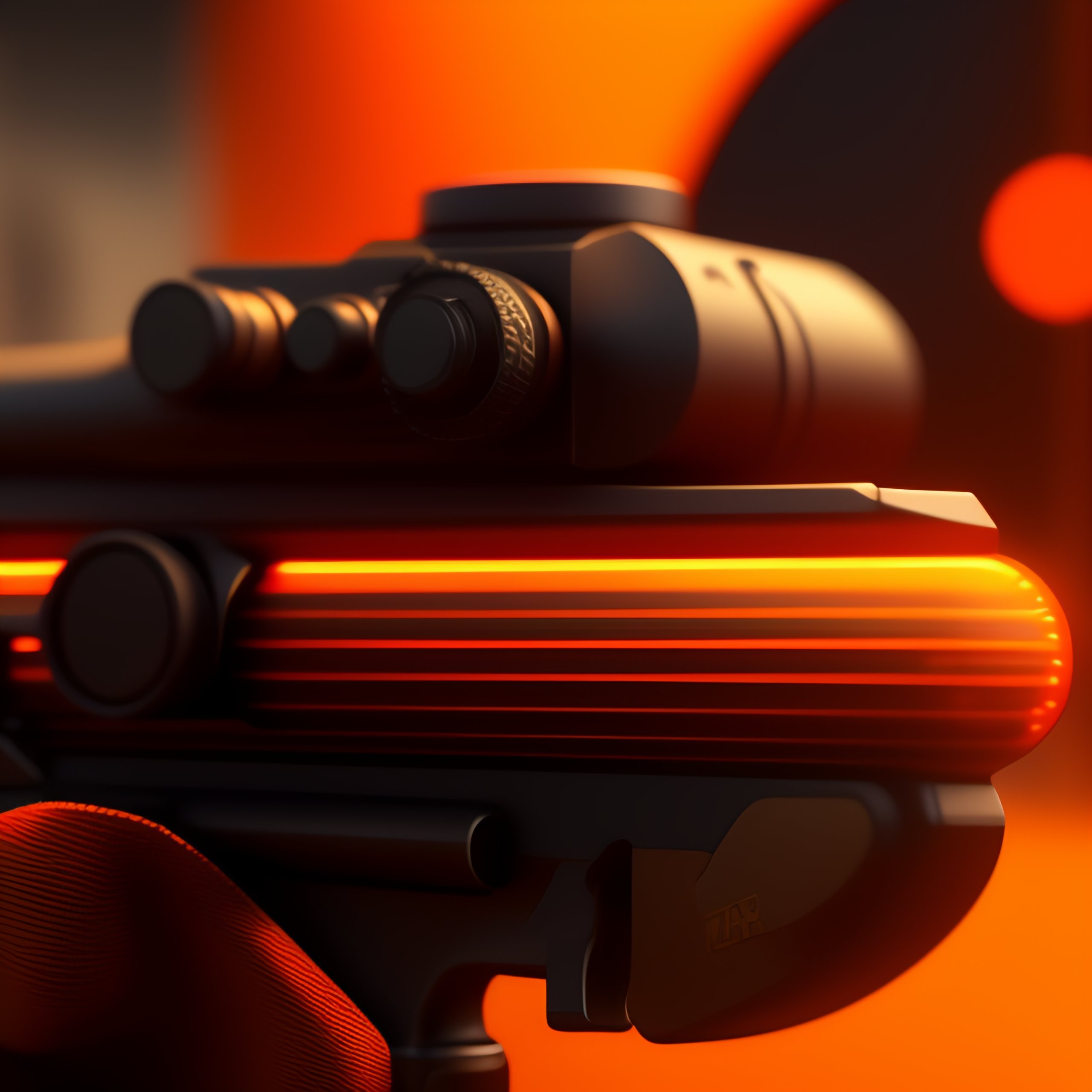 Lexica - CS-GO terrorist sniper shotting, hollographic orange details ...