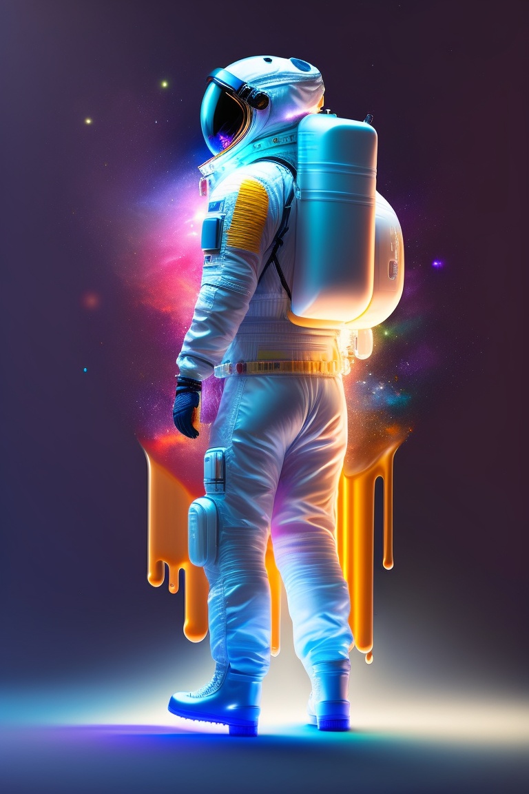 Lexica - Astronaut artistic full body , paint dripping , 8k , hyper ...