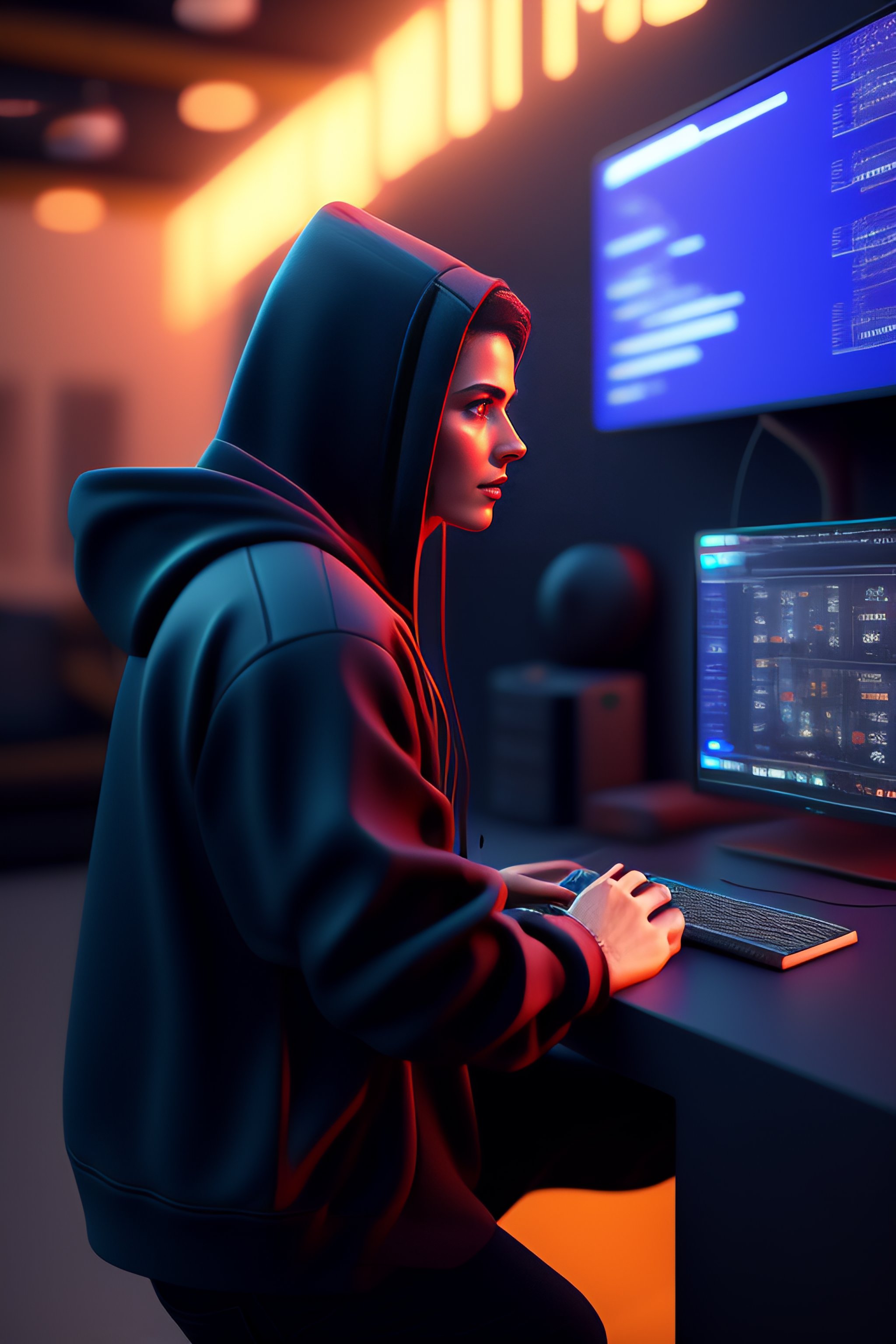 Lexica - Detailed unreal engine voxel render, video games, c4d render ...