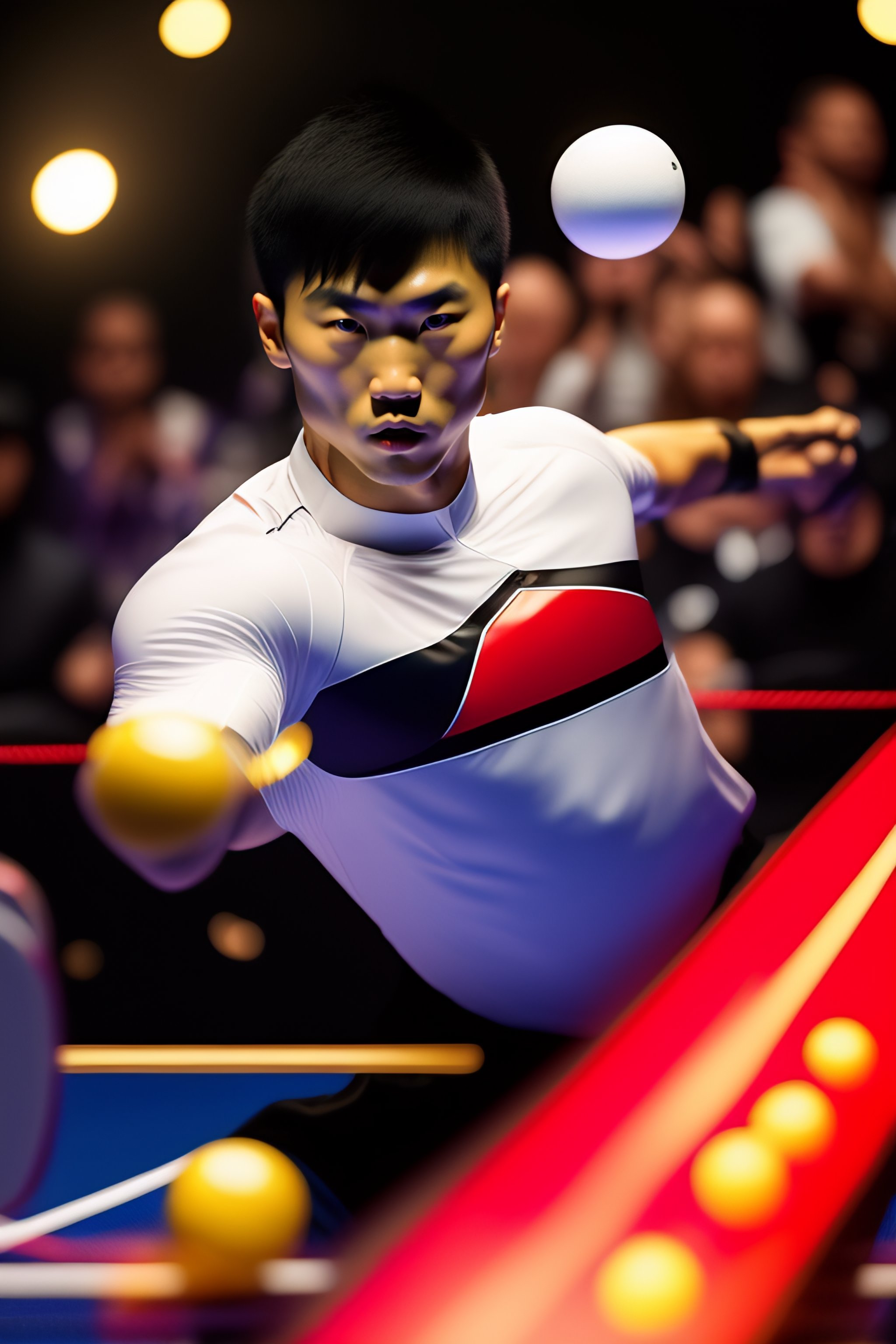 Lexica - The supervillain Ping Pong is a formidable foe with a body ...