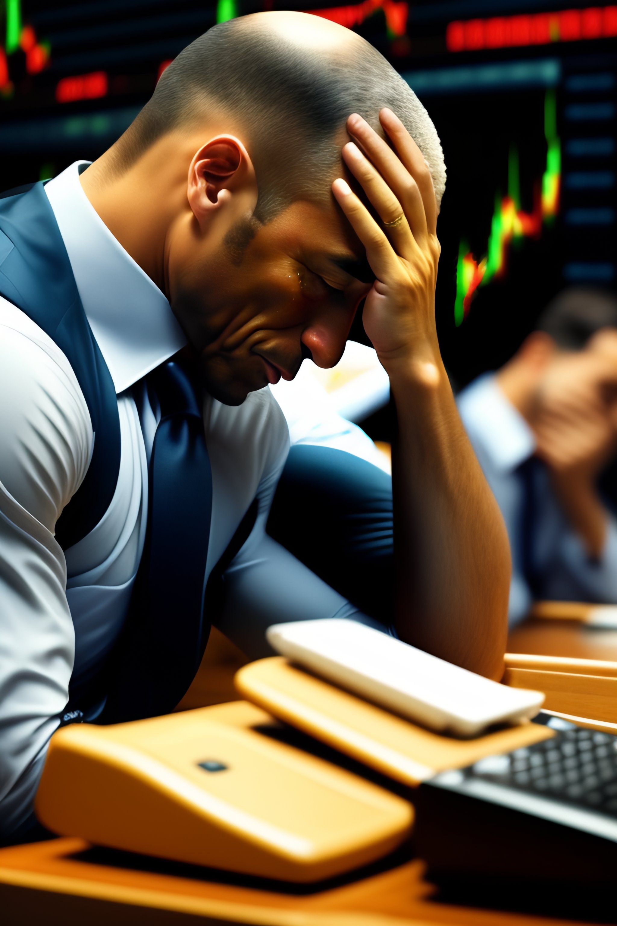 Lexica - Crying and sad futures traders loosing money,Markets crashing ...